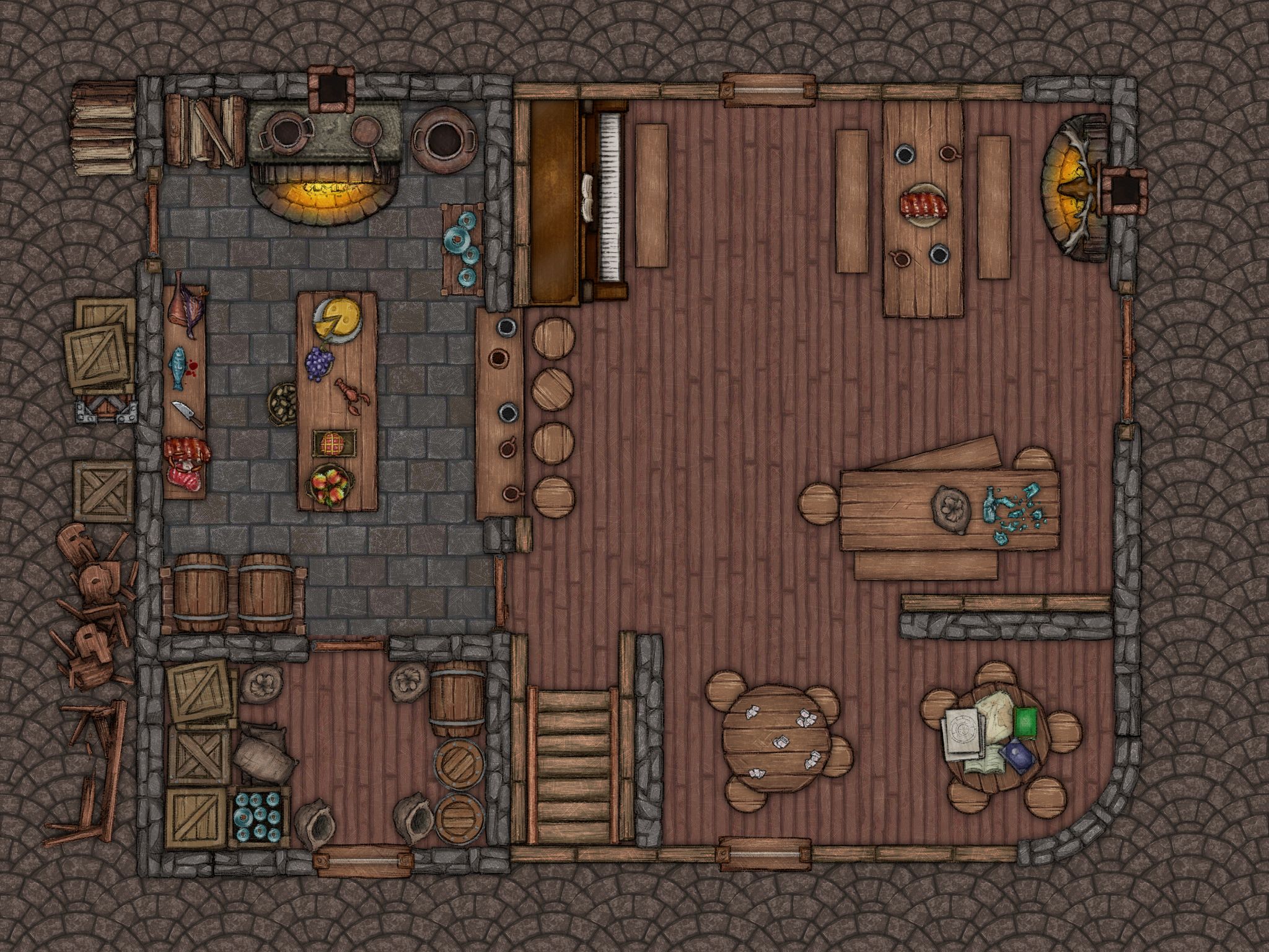 The Fat Rabbit | Inkarnate - Create Fantasy Maps Online