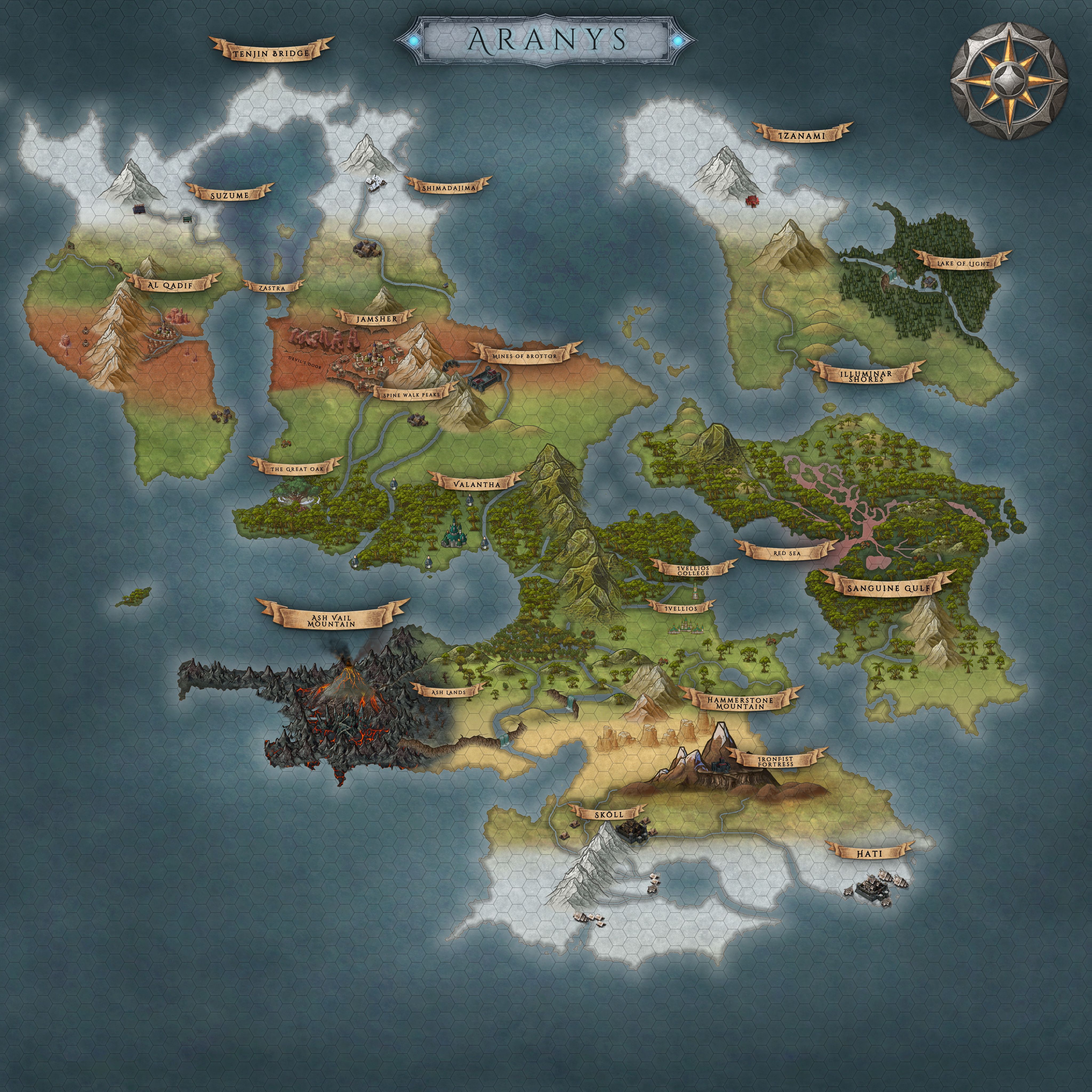 Aranys | Inkarnate - Create Fantasy Maps Online