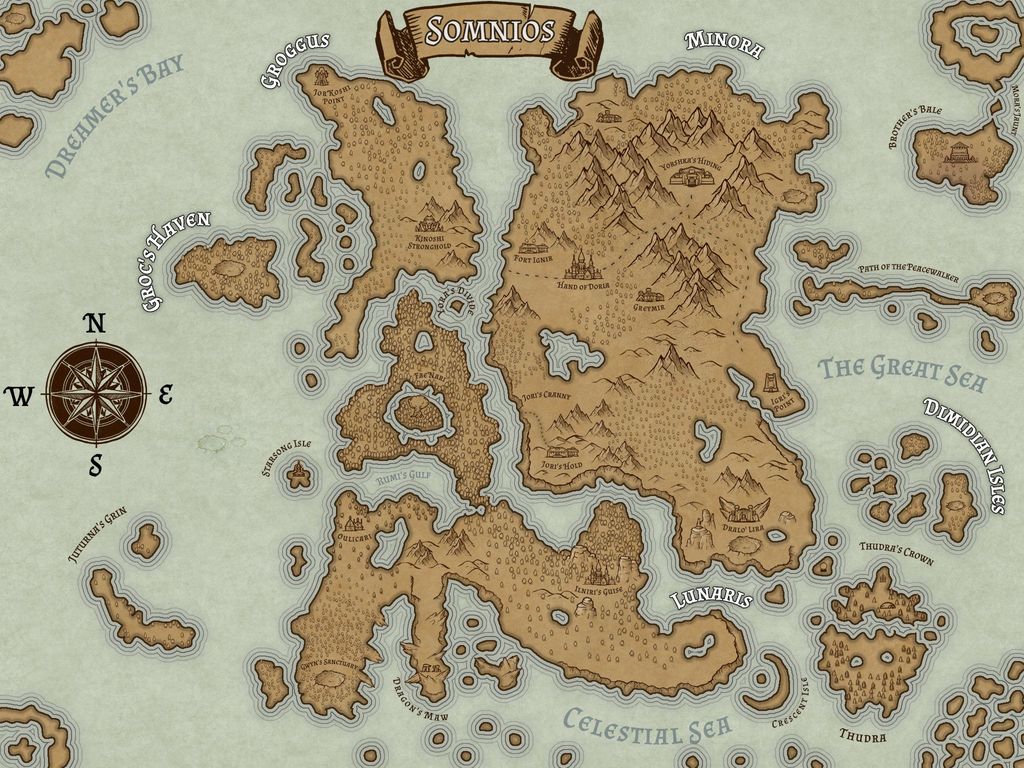 OSRS World Map (Coloured Regions) Inkarnate Create Fantasy, 57% OFF