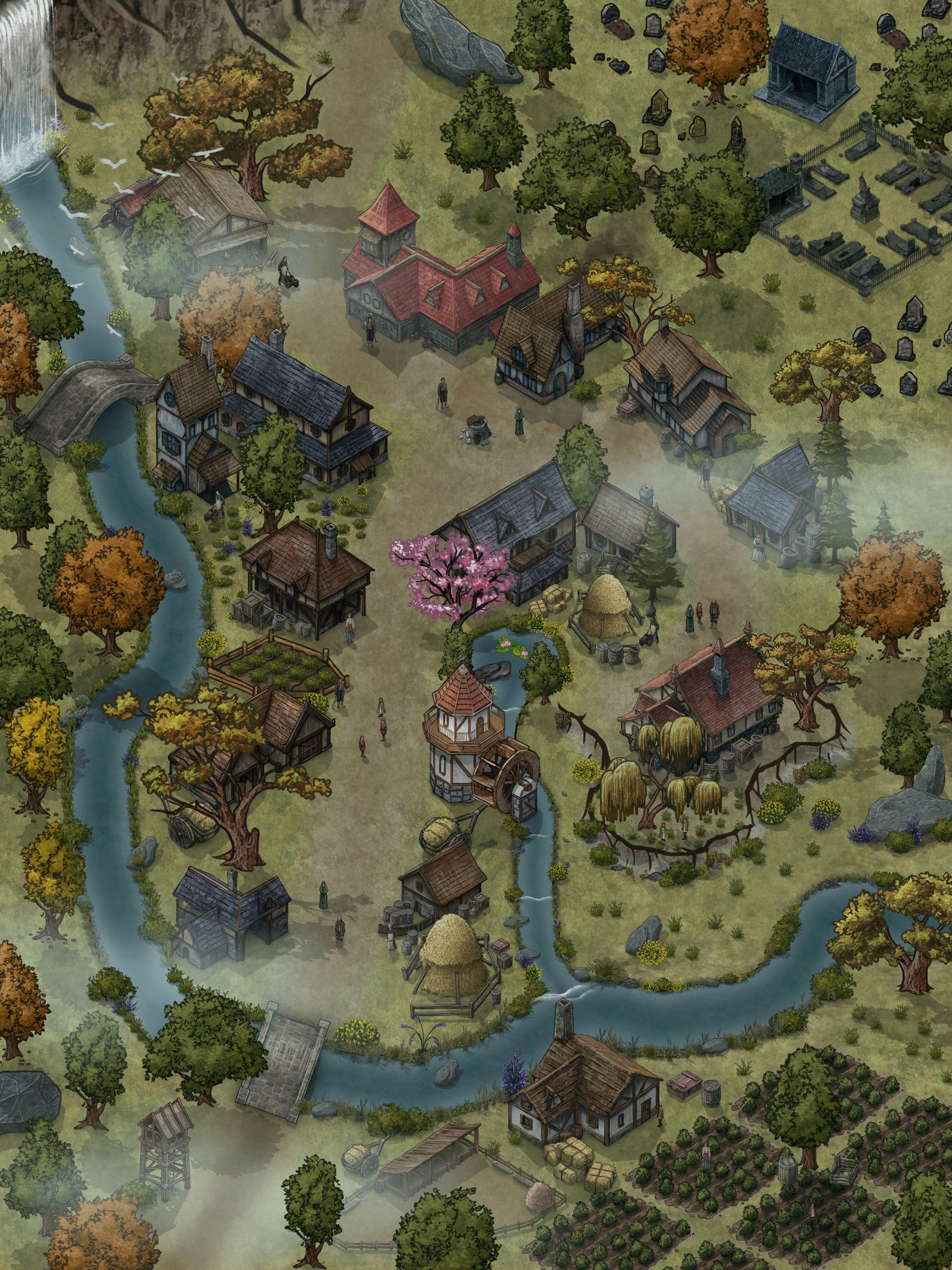 Bremen | Inkarnate - Create Fantasy Maps Online