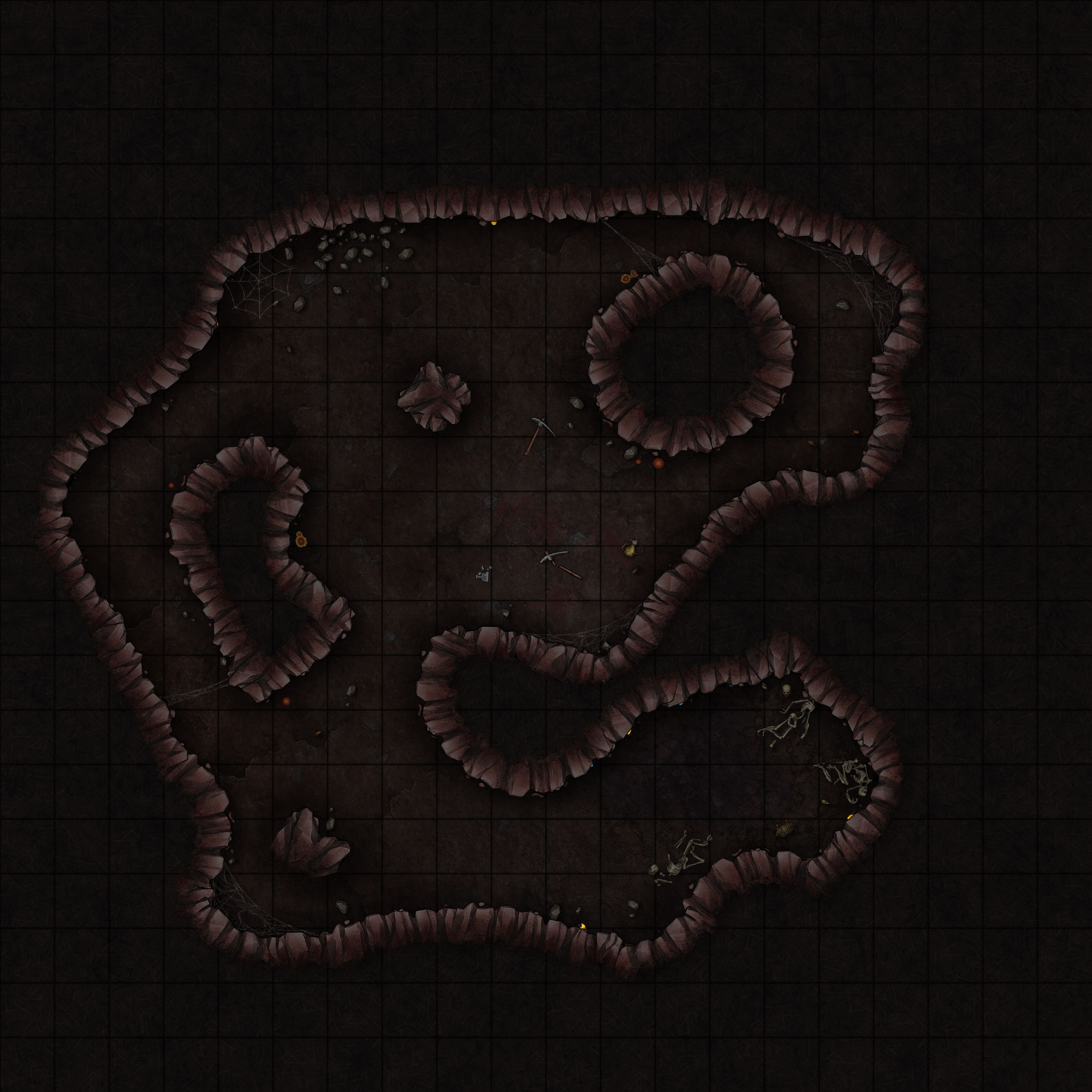 Umber Hulk Lair | Inkarnate - Create Fantasy Maps Online