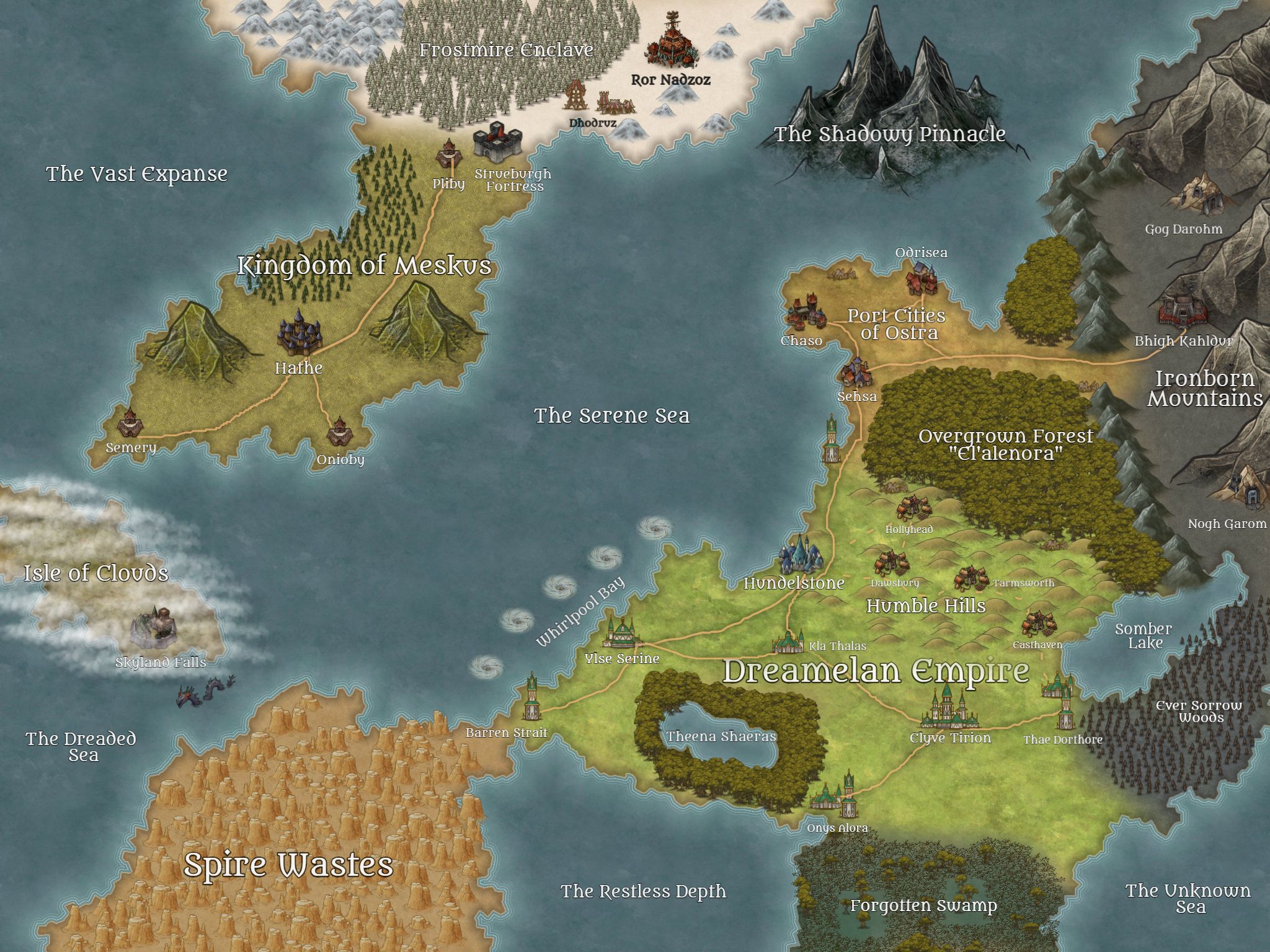 Temeraire | Inkarnate - Create Fantasy Maps Online