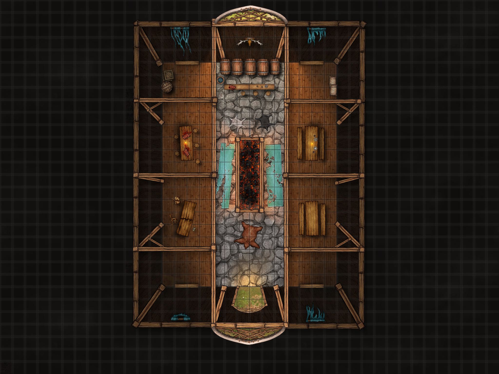 Viking Hall | Inkarnate - Create Fantasy Maps Online