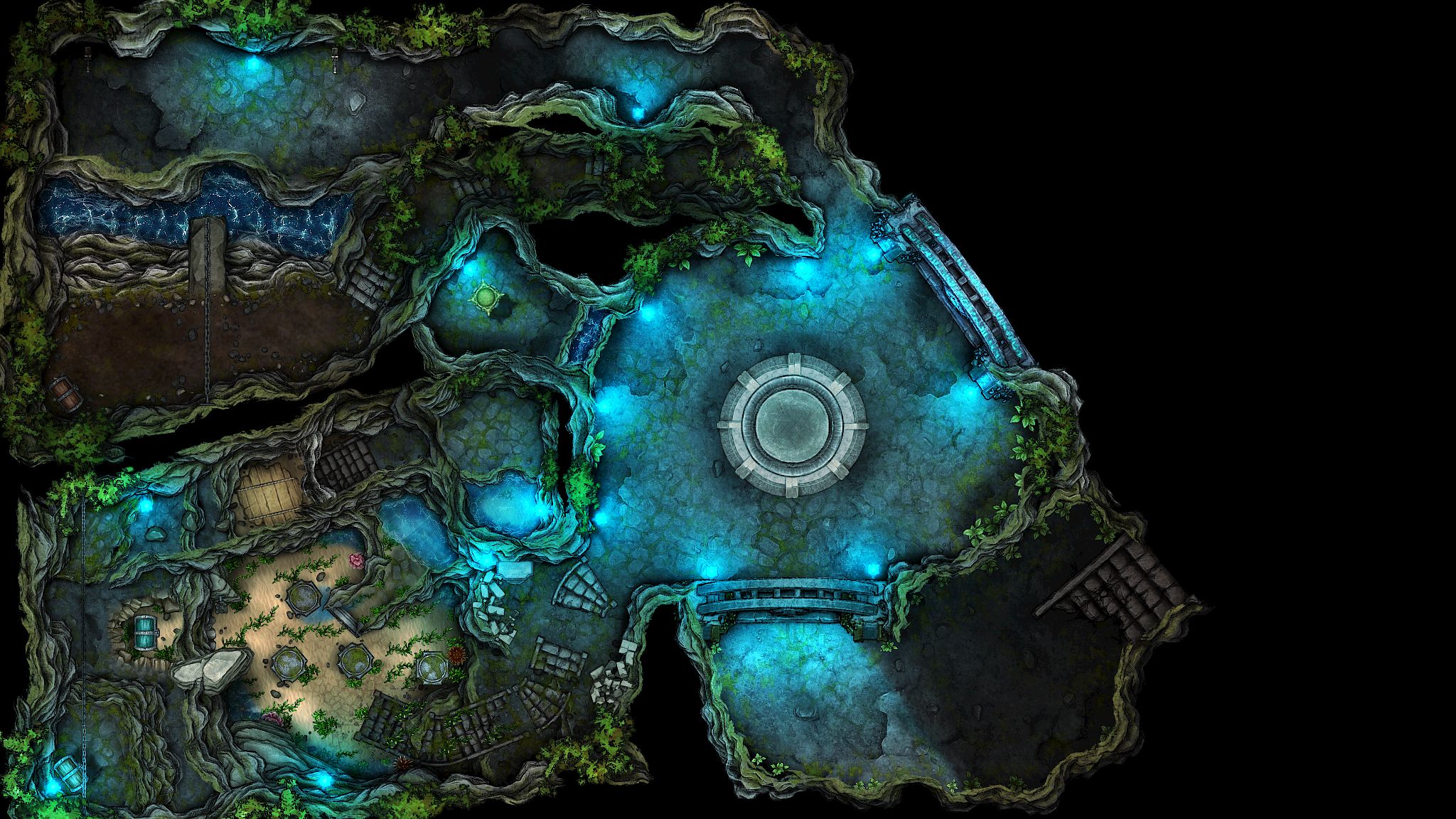 Lake Puzzle Ebb | Inkarnate - Create Fantasy Maps Online