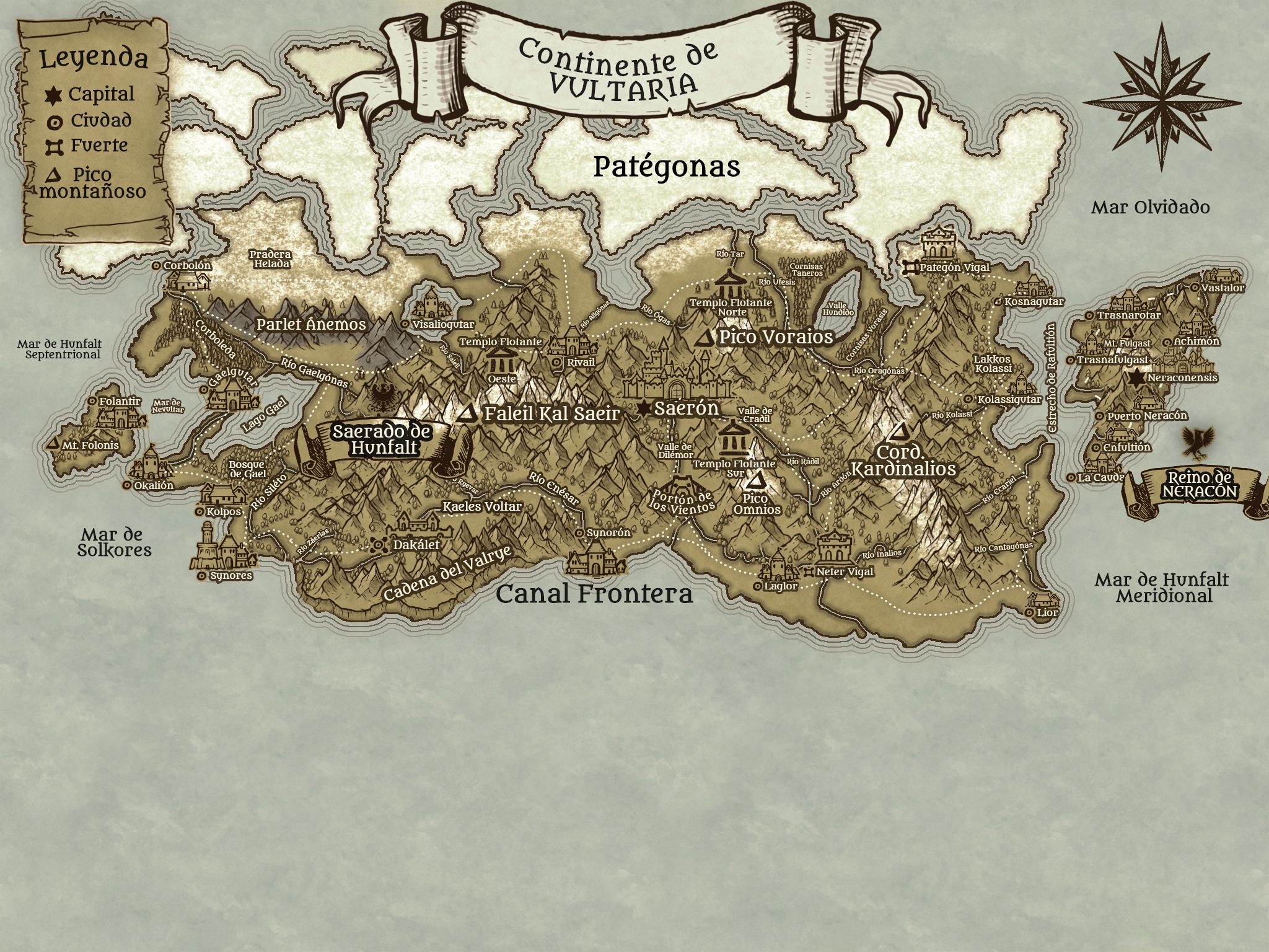 Vultaria | Inkarnate - Create Fantasy Maps Online