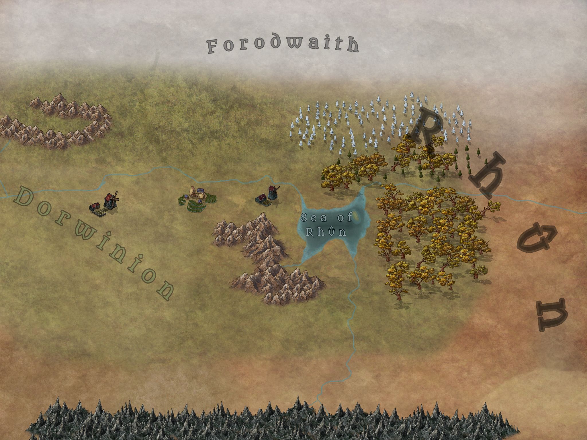 Rhun | Inkarnate - Create Fantasy Maps Online