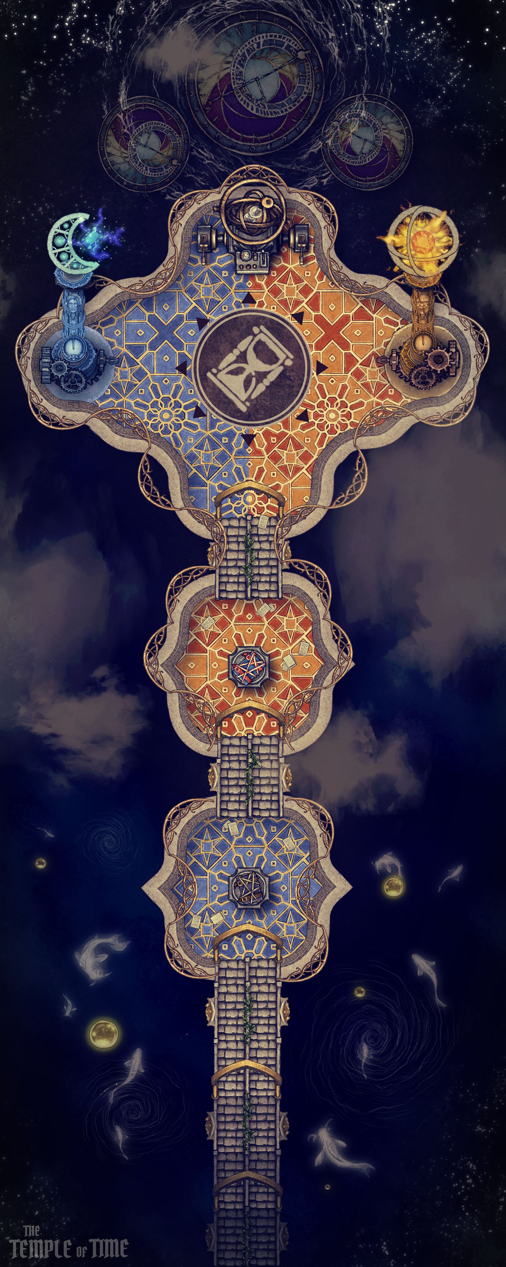 Temple of Time | Inkarnate - Create Fantasy Maps Online