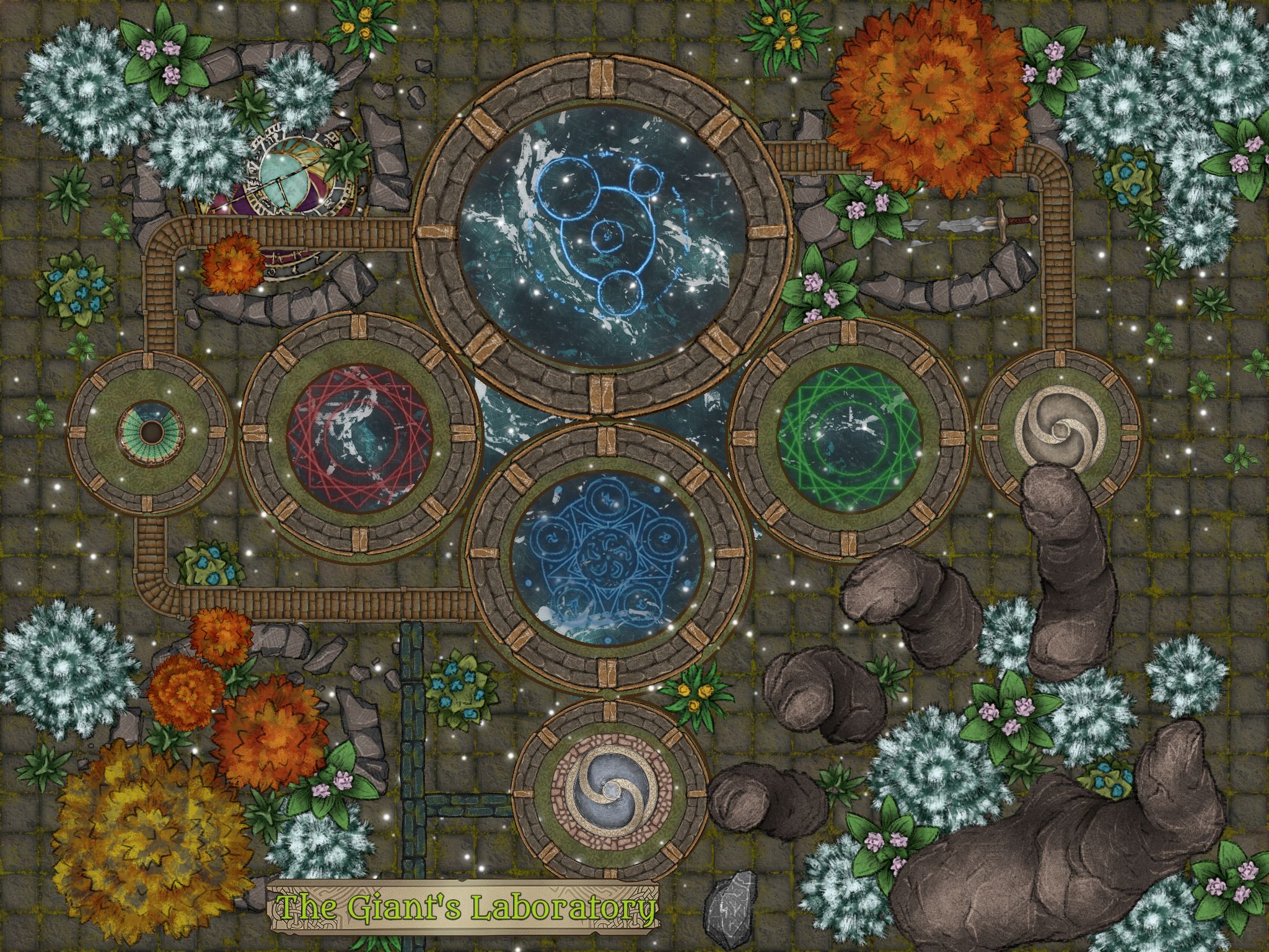The Giant's Laboratory | Inkarnate - Create Fantasy Maps Online