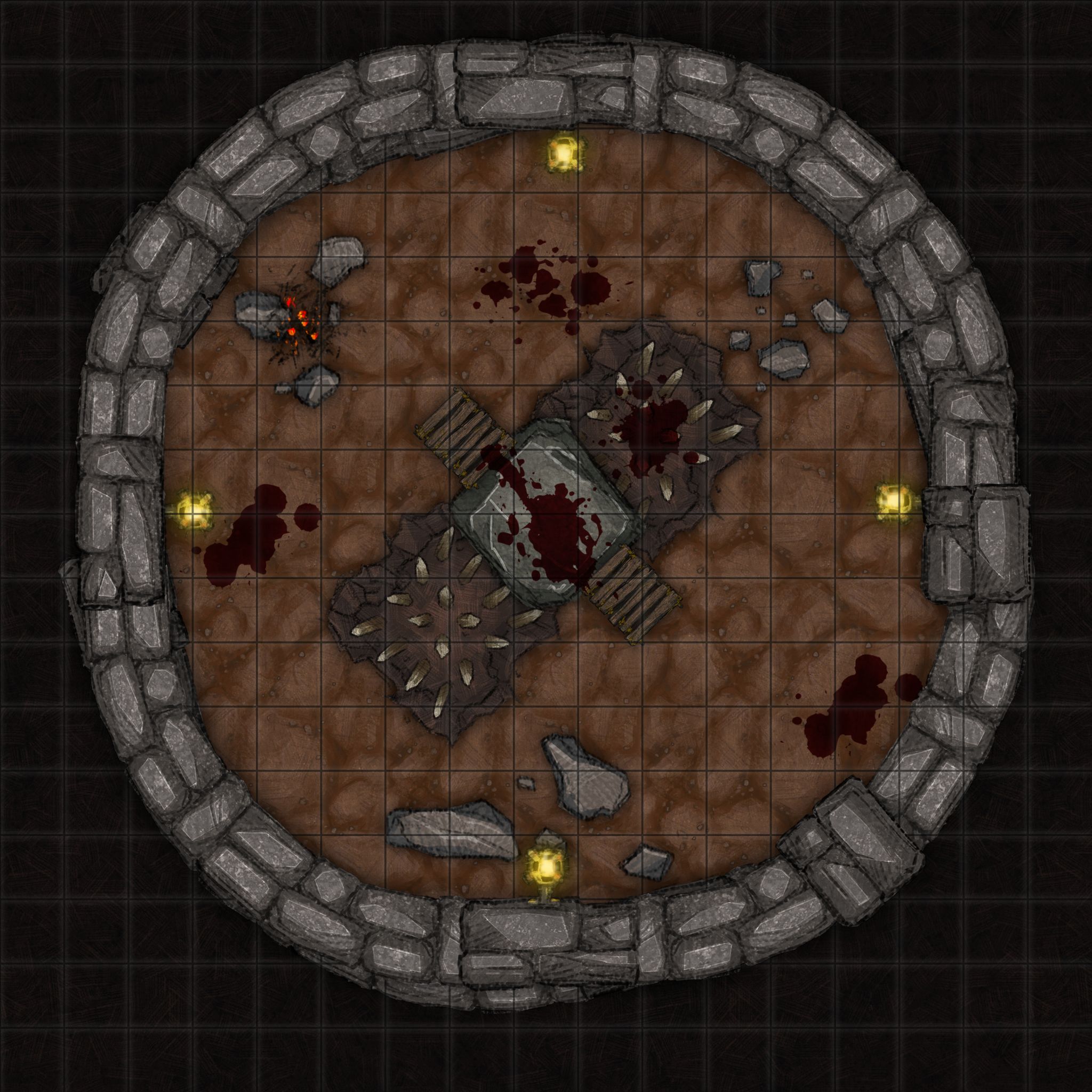 Fight pit | Inkarnate - Create Fantasy Maps Online