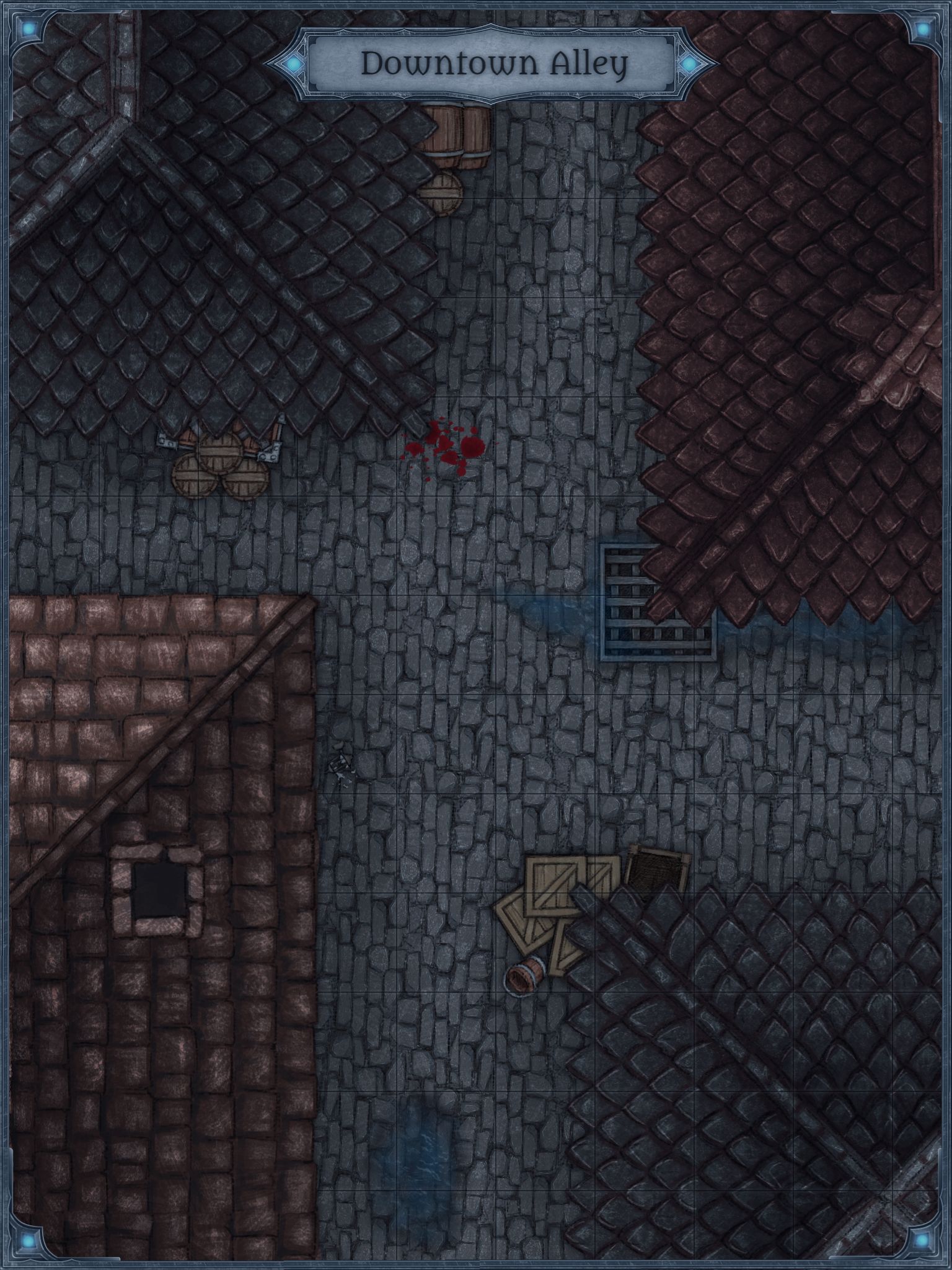 Downtown Alley | Inkarnate - Create Fantasy Maps Online