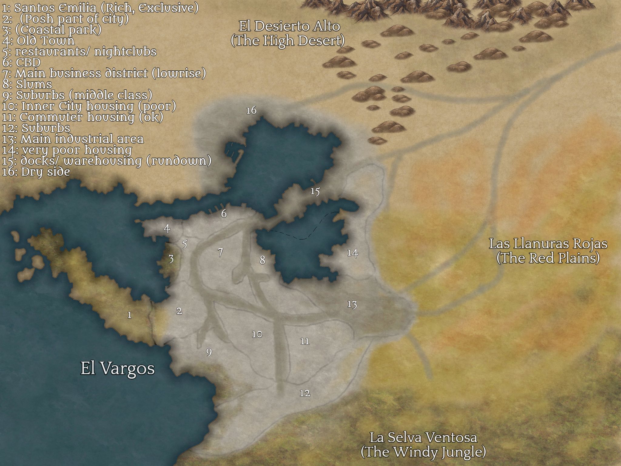 El Vargos | Inkarnate - Create Fantasy Maps Online