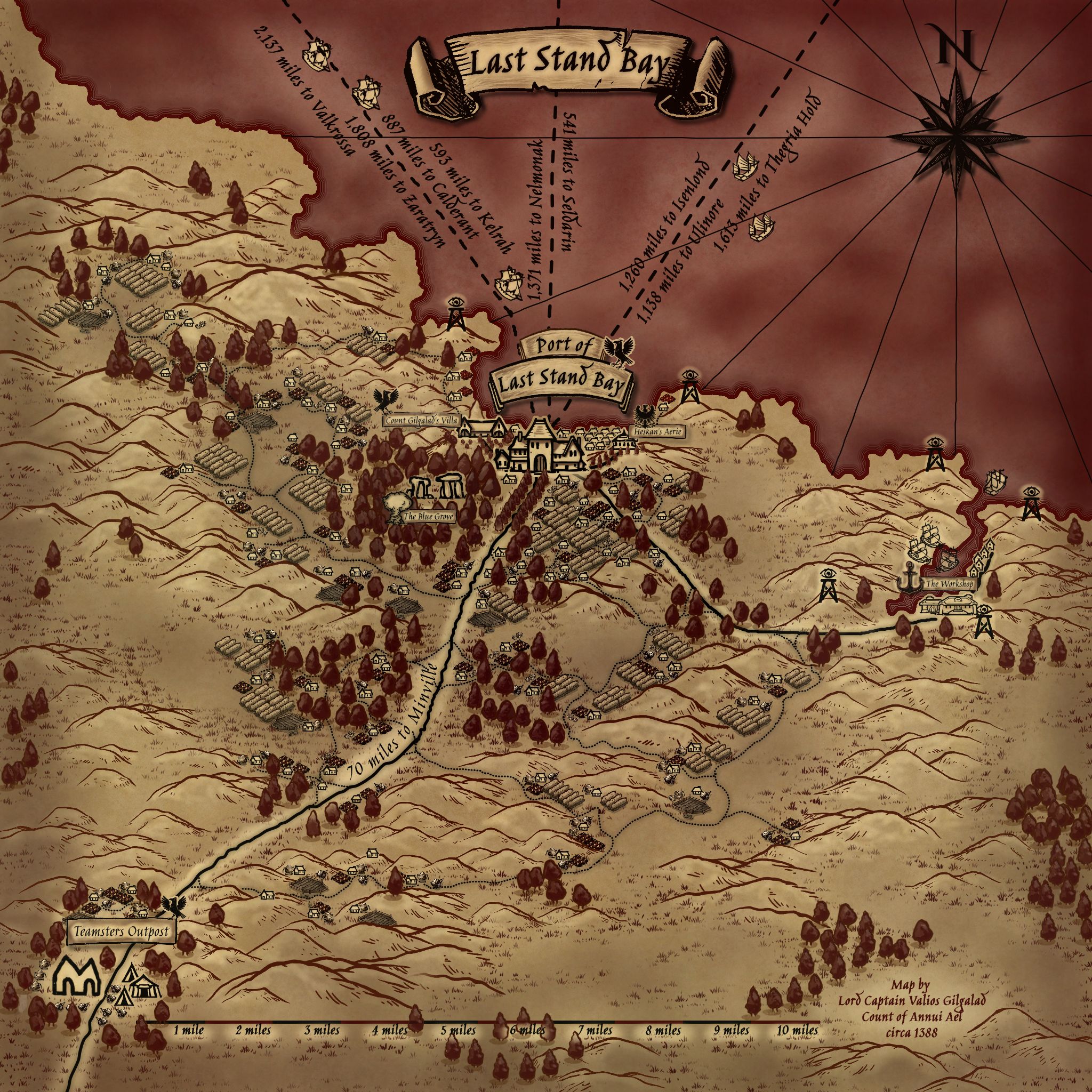 Last Stand Bay - Local Area | Inkarnate - Create Fantasy Maps Online