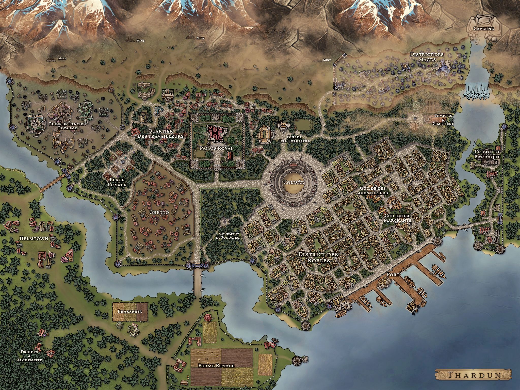 Thardun Clone | Inkarnate - Create Fantasy Maps Online