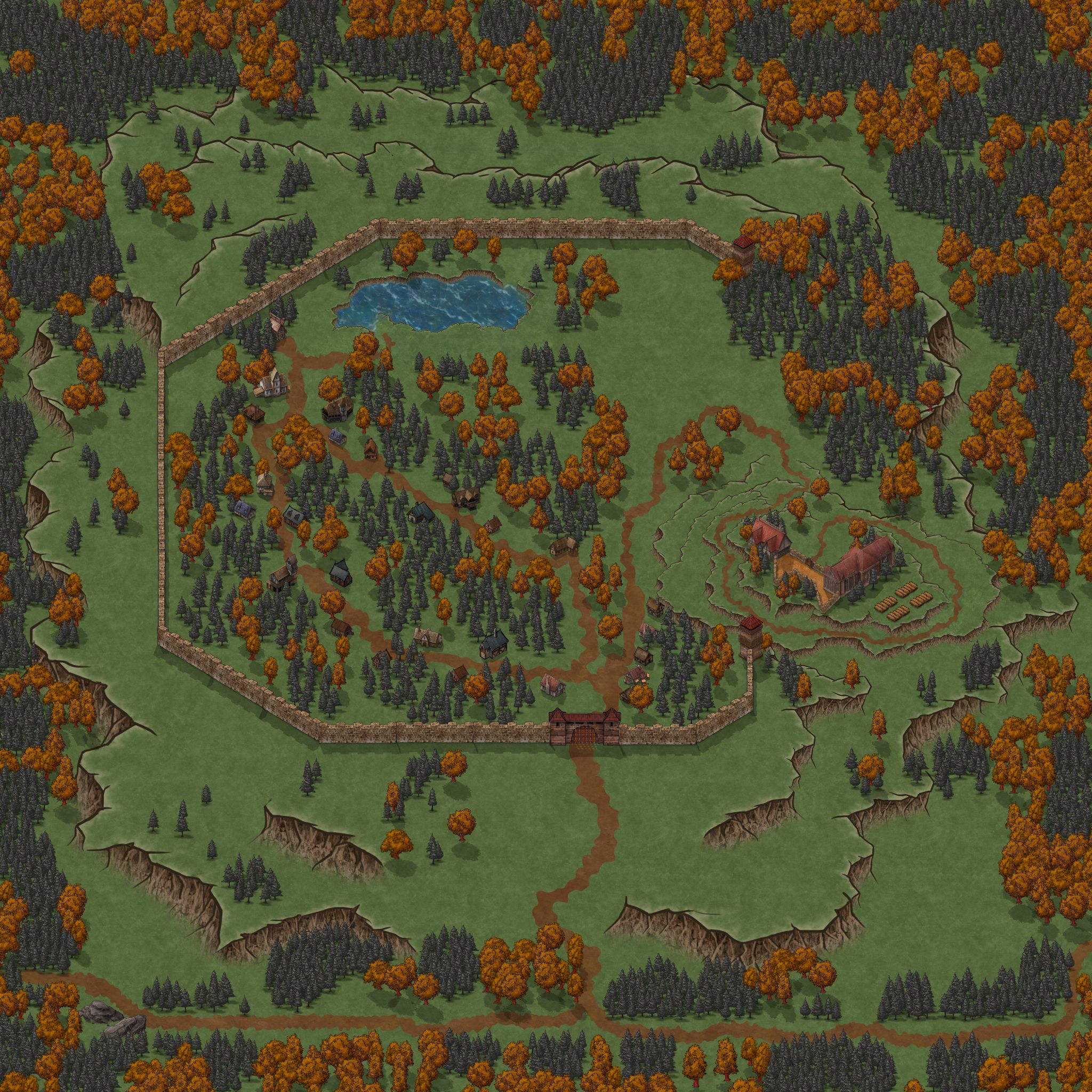 Krezk | Inkarnate - Create Fantasy Maps Online