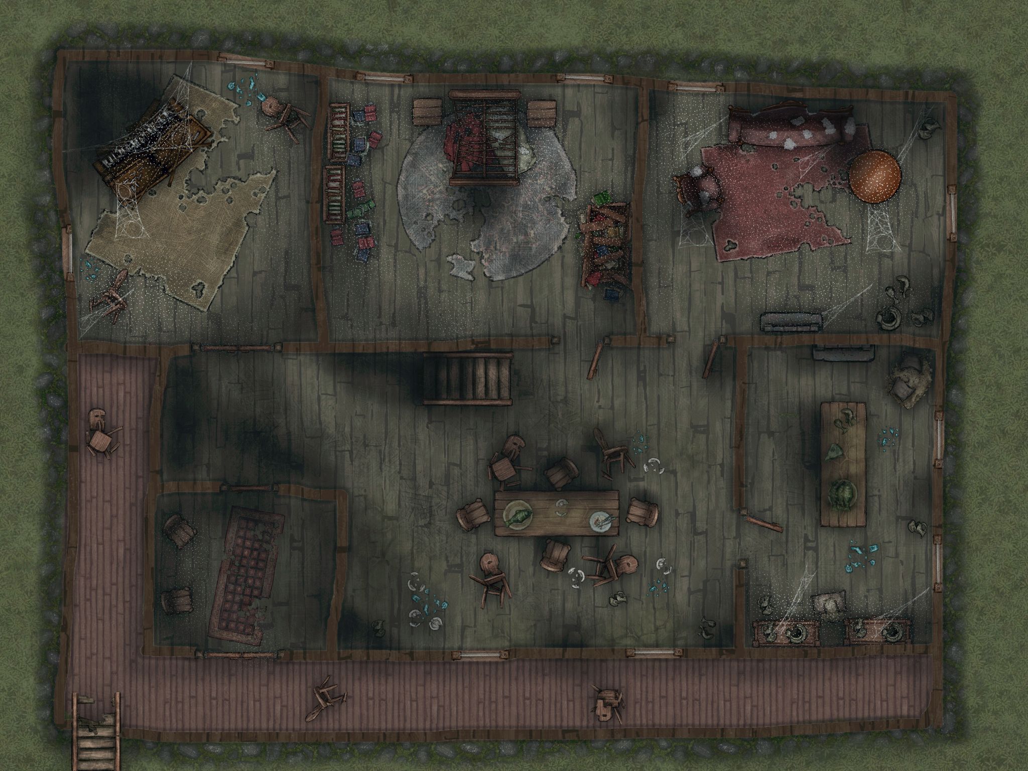 Mansion of Madness | Inkarnate - Create Fantasy Maps Online