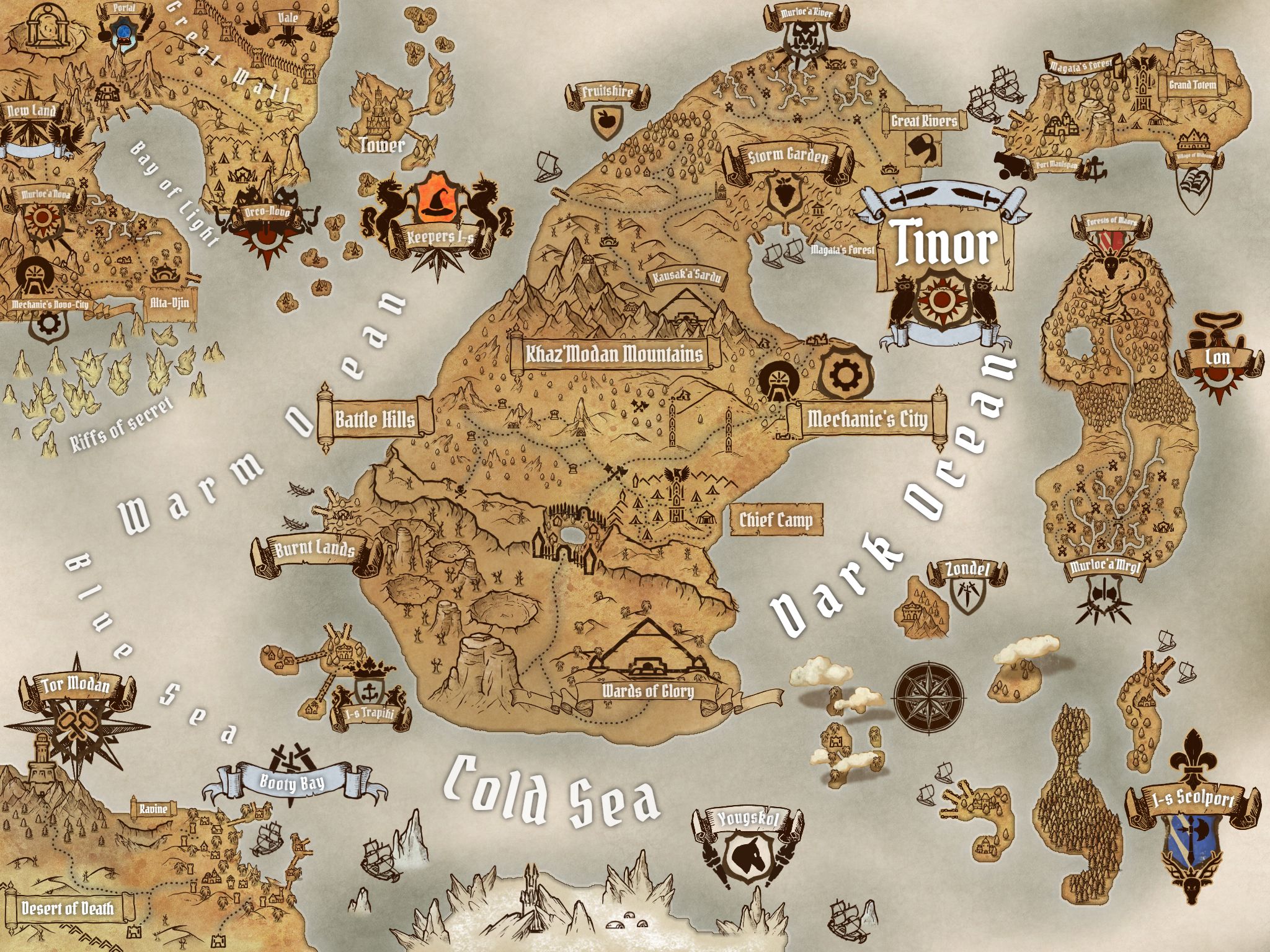 Tinor | Inkarnate - Create Fantasy Maps Online