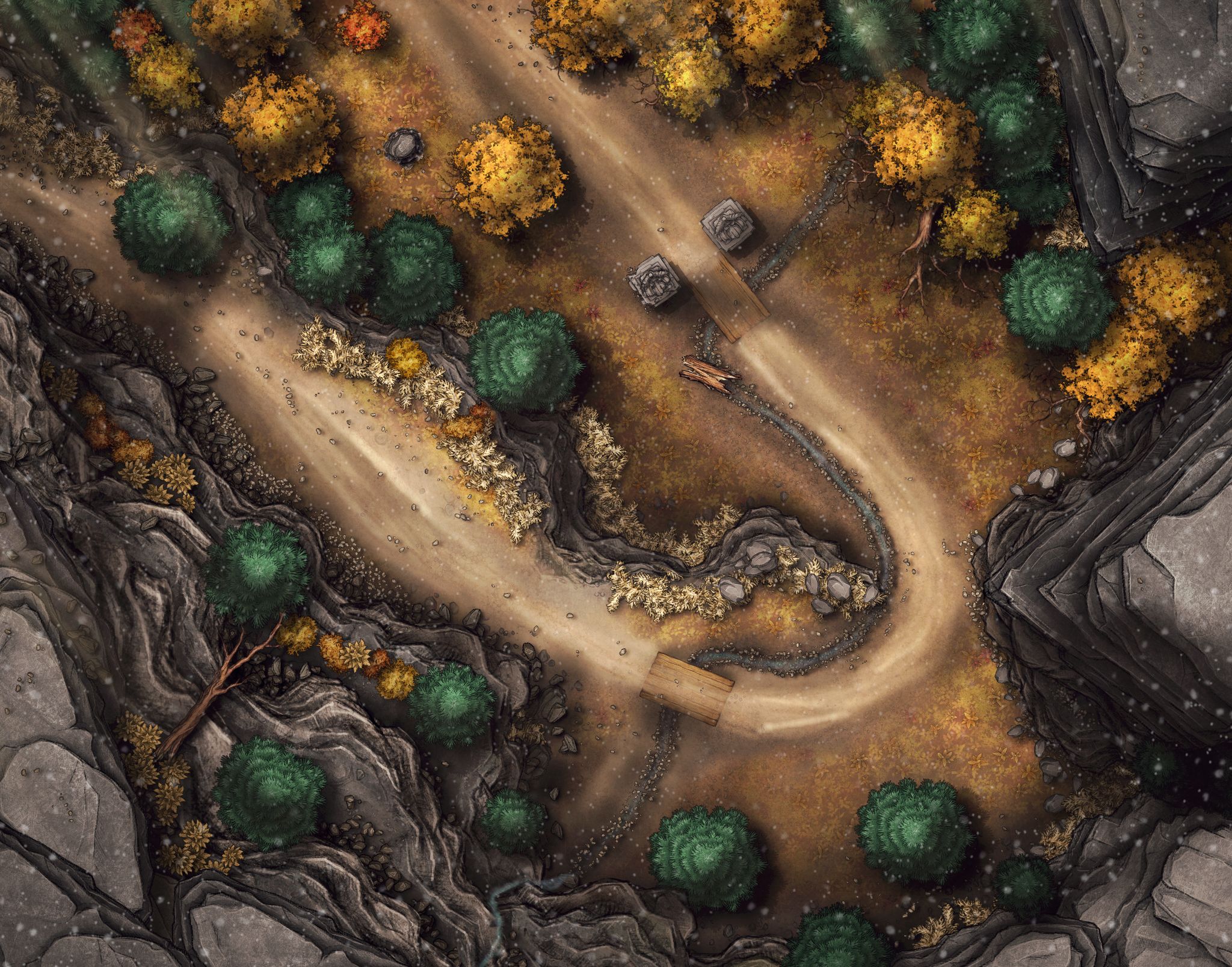 foot of the mountain | Inkarnate - Create Fantasy Maps Online