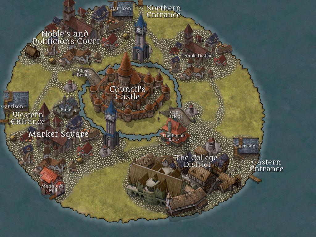 Island of the Council | Inkarnate - Create Fantasy Maps Online