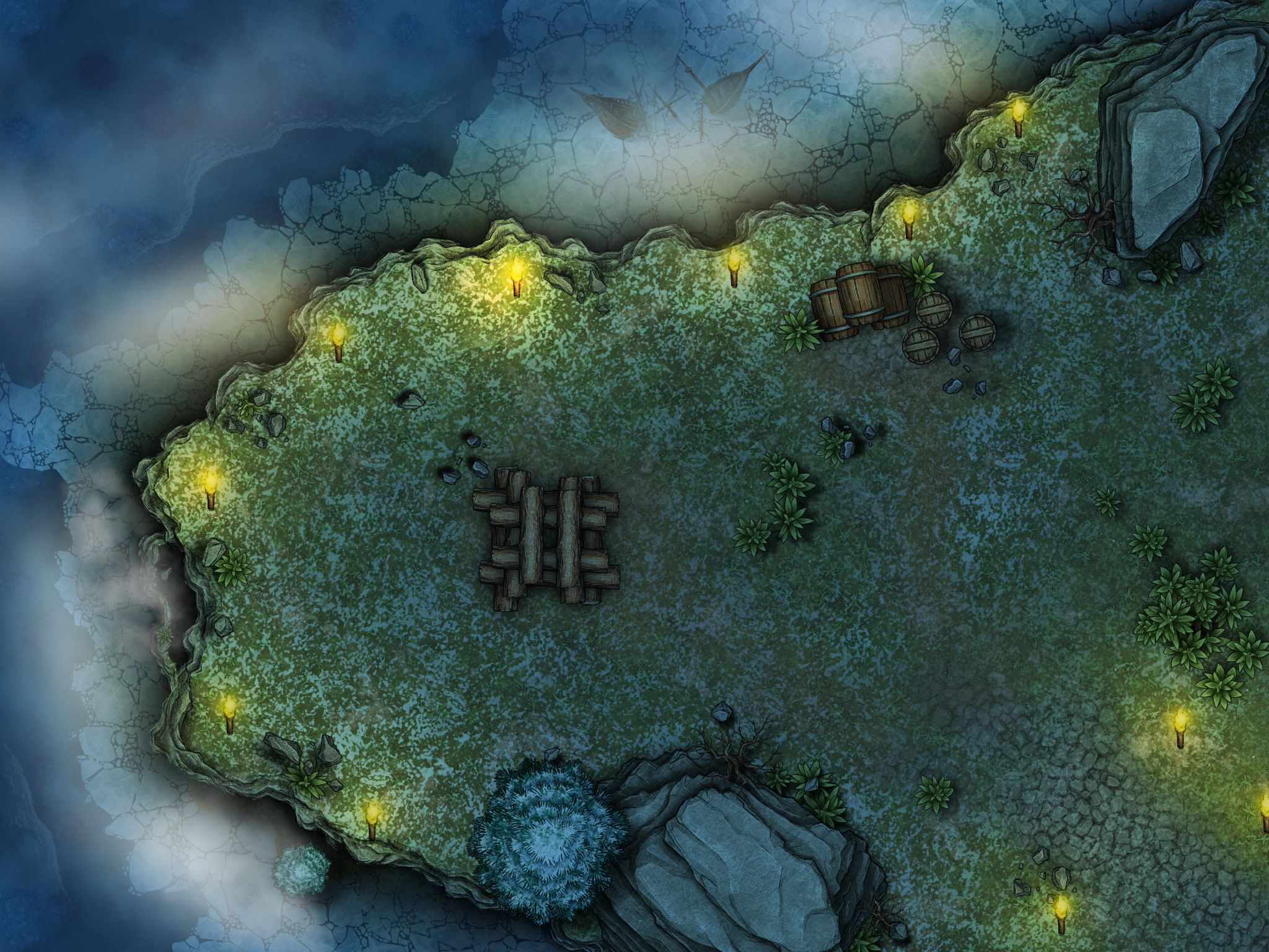 Wintersonnenwendfeuer | Inkarnate - Create Fantasy Maps Online