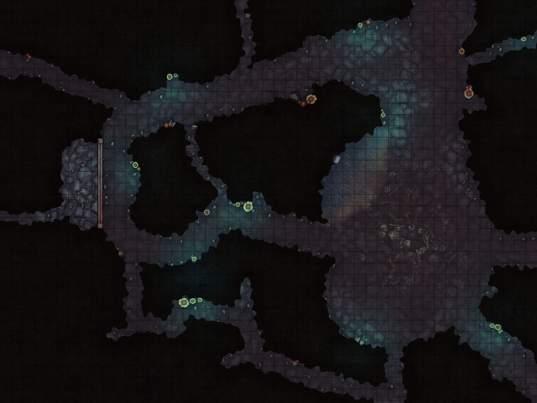 Underdark monster lair | Inkarnate - Create Fantasy Maps Online