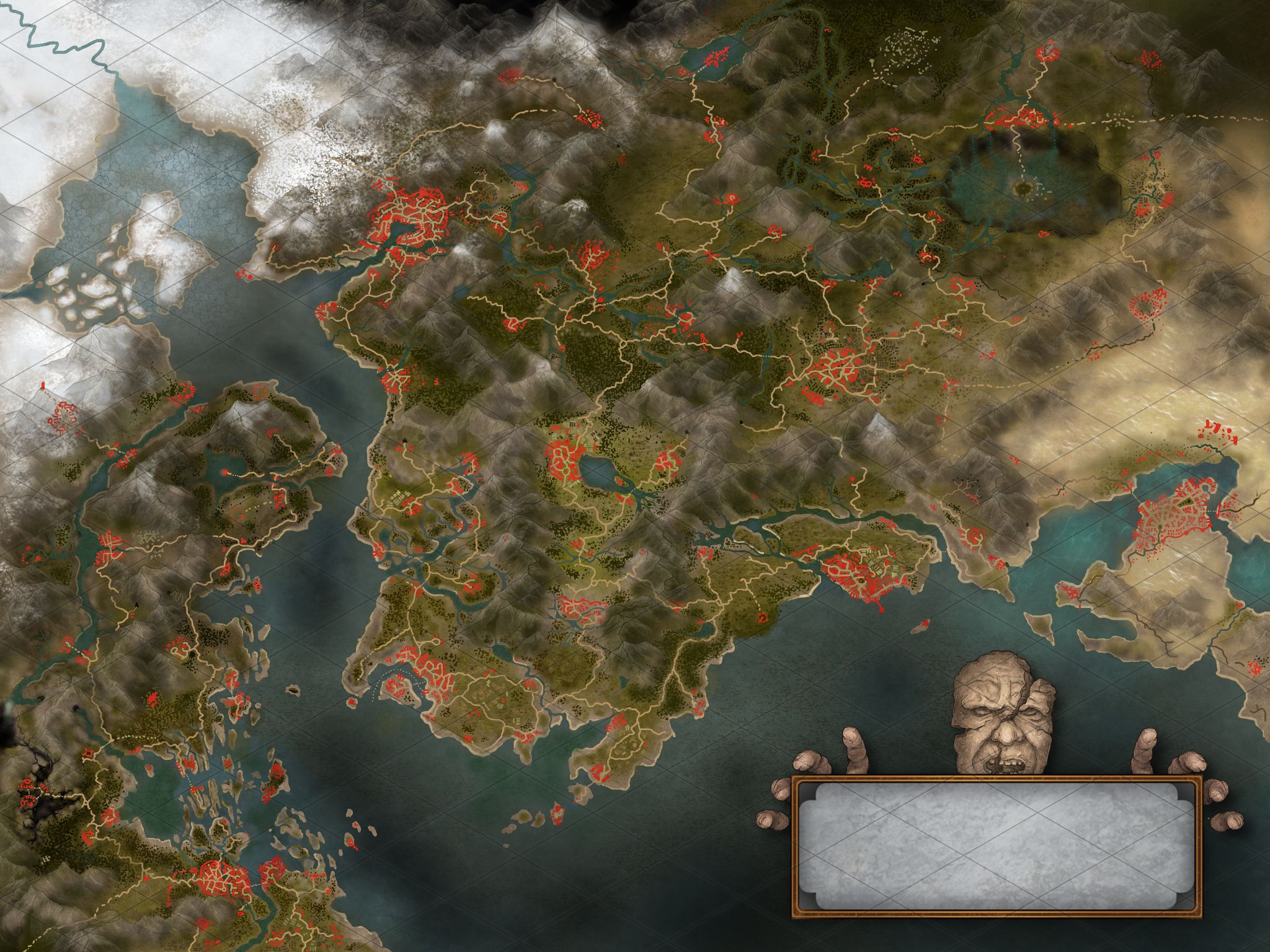 The Nameless Kingdom | Inkarnate - Create Fantasy Maps Online
