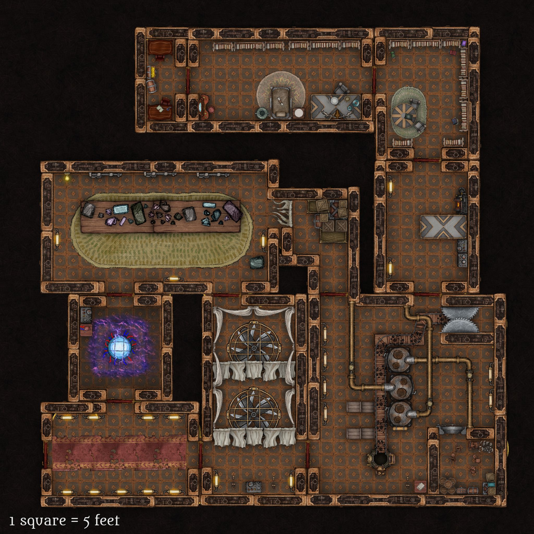 Horswell's Lab / Tinker's Laboratory | Inkarnate - Create Fantasy Maps ...
