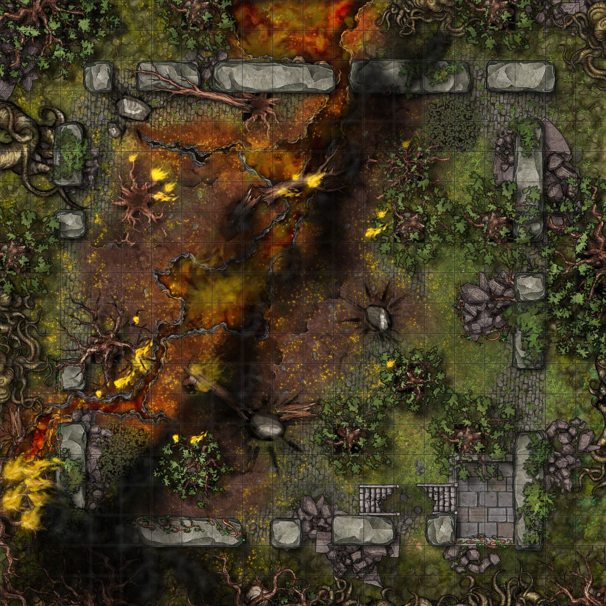 Arewanna arena - Phase 6 | Inkarnate - Create Fantasy Maps Online