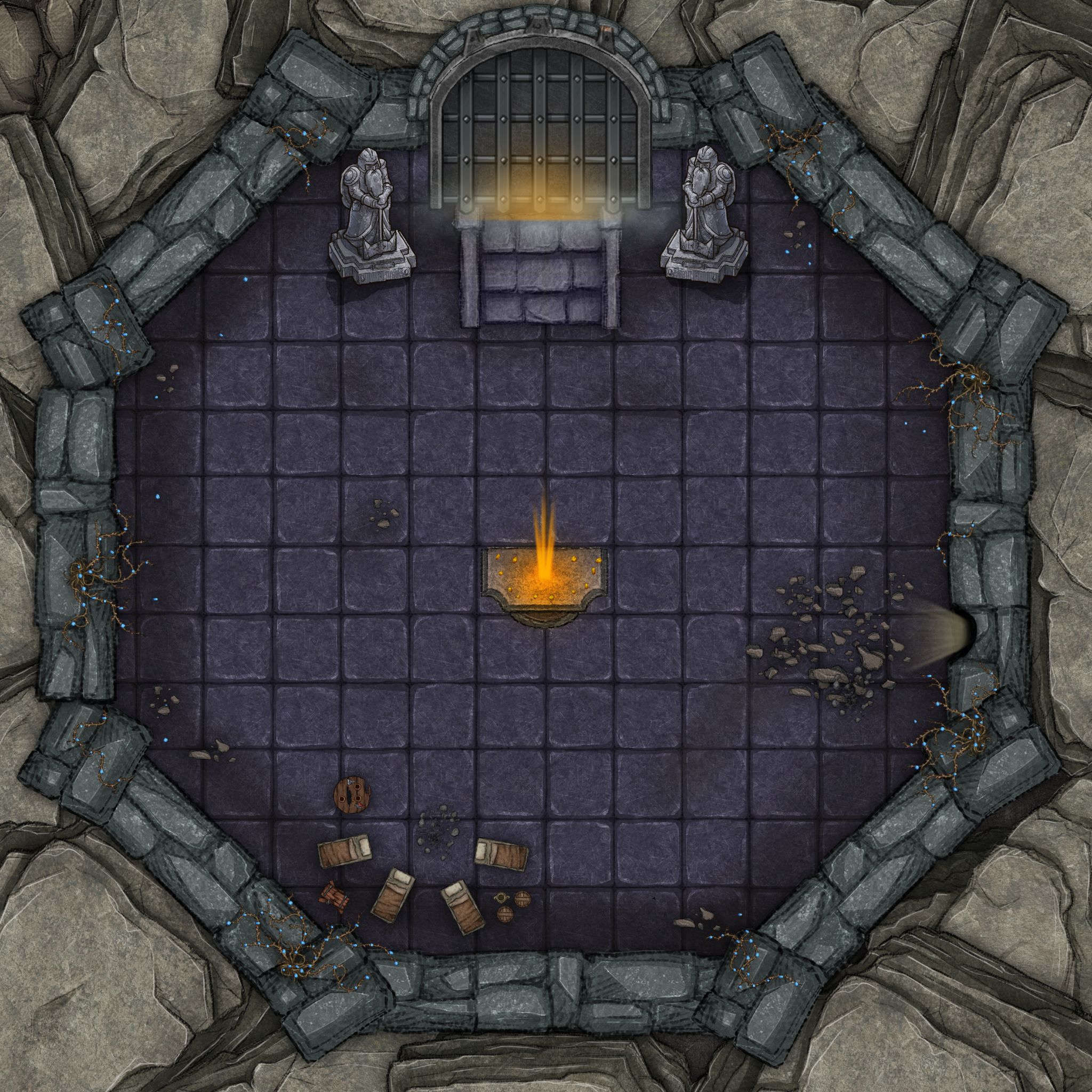 Dwarven Temple Entrance Inkarnate Create Fantasy Maps Online