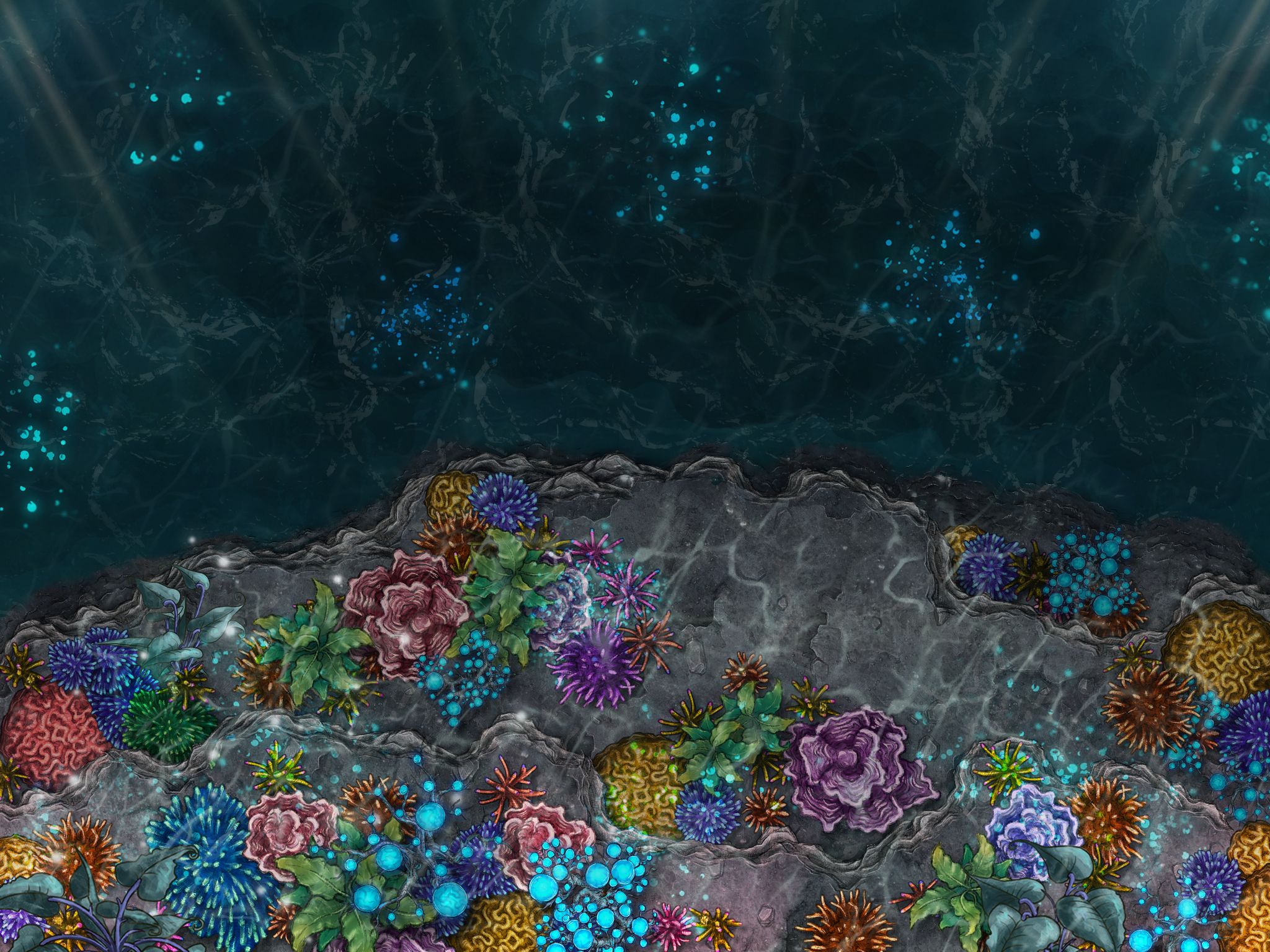 underwater | Inkarnate - Create Fantasy Maps Online