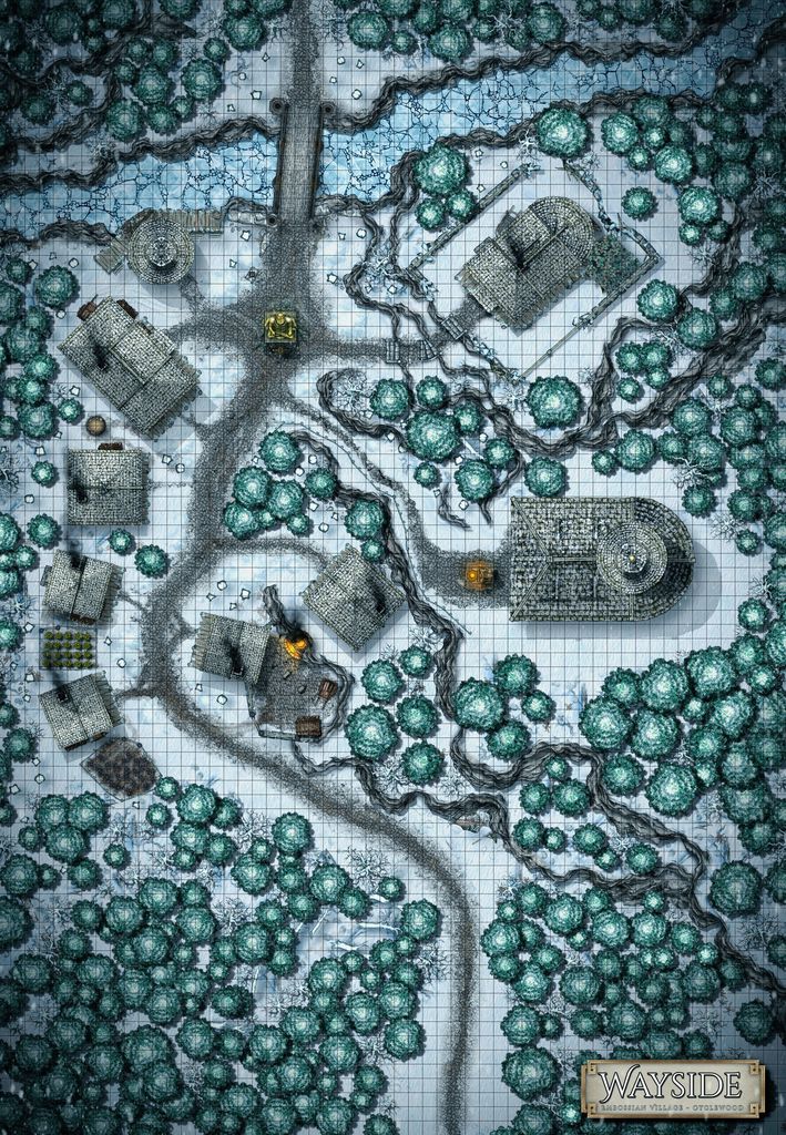 Triboar Trail Bridge Crossing | Inkarnate - Create Fantasy Maps Online