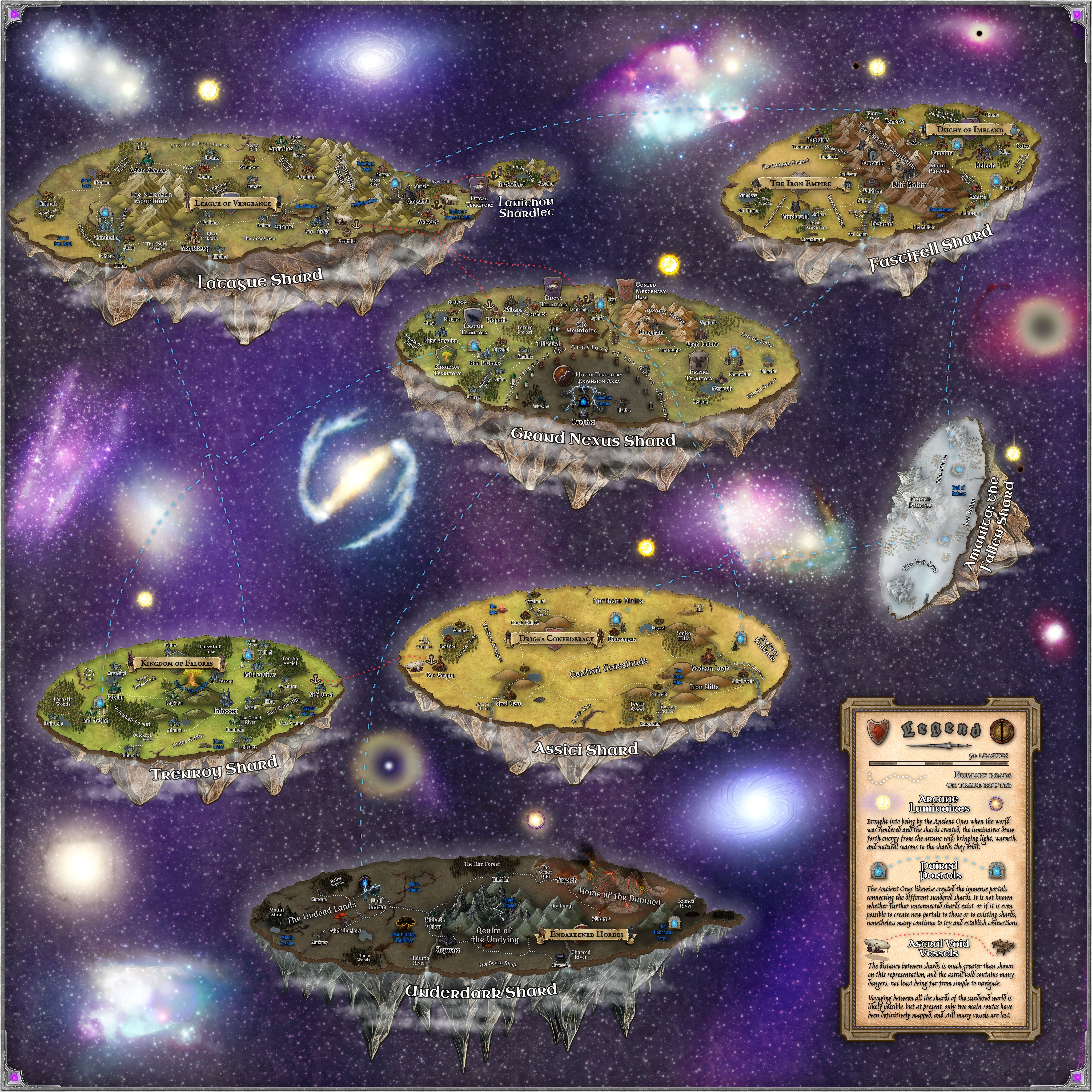 Sundered World | Inkarnate - Create Fantasy Maps Online