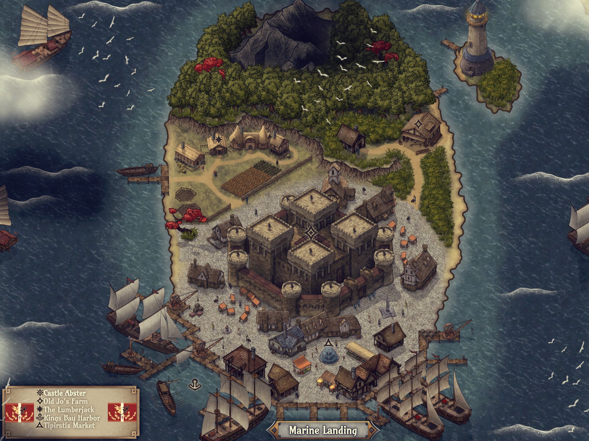 Marine Landing | Inkarnate - Create Fantasy Maps Online