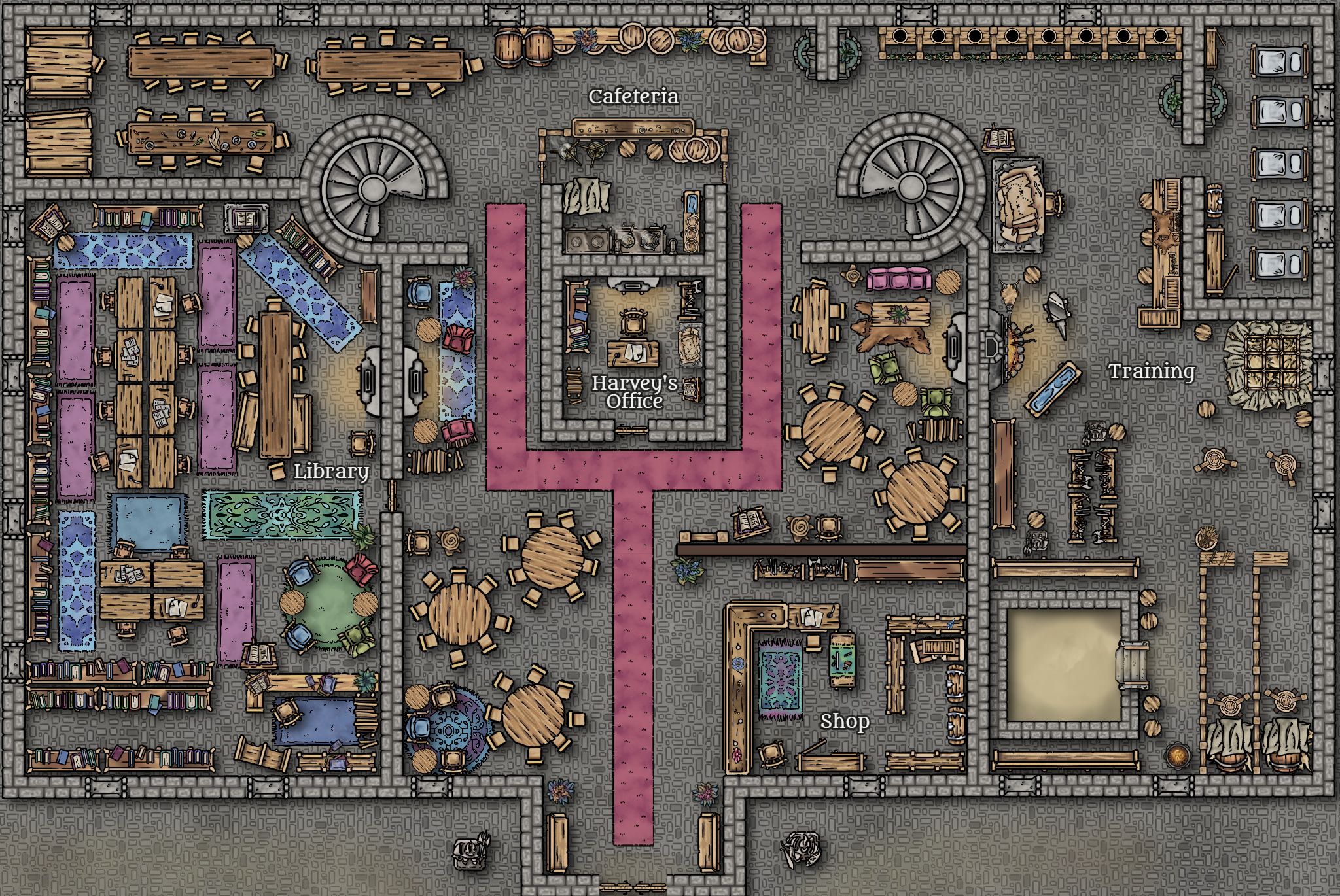 Docker Adventurers Guild | Inkarnate - Create Fantasy Maps Online