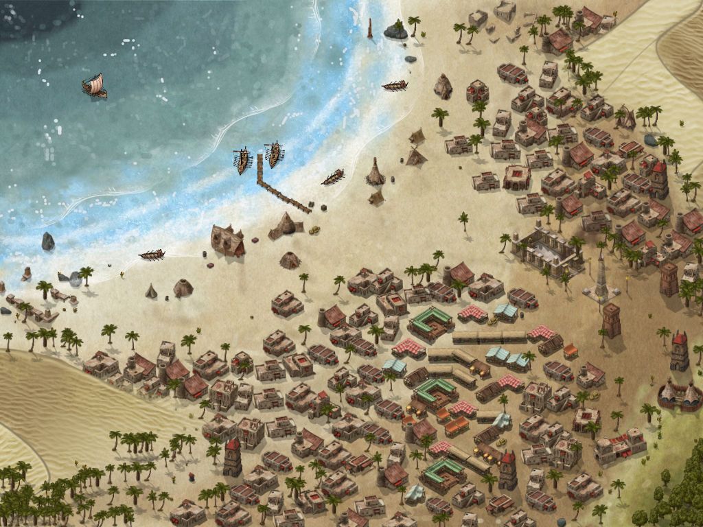 Ciudad de la arena | Inkarnate - Create Fantasy Maps Online