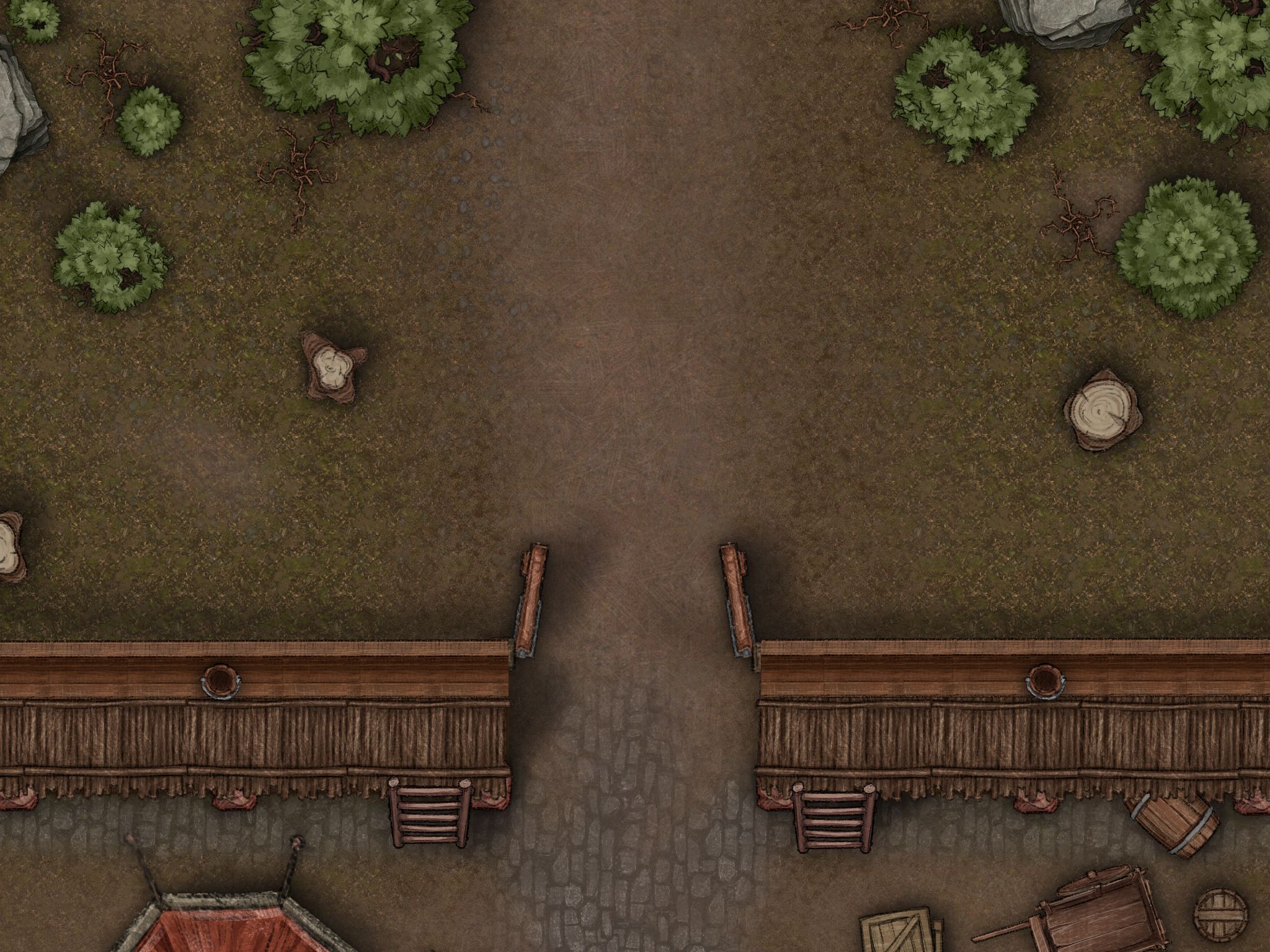 Village Gate - Open | Inkarnate - Create Fantasy Maps Online