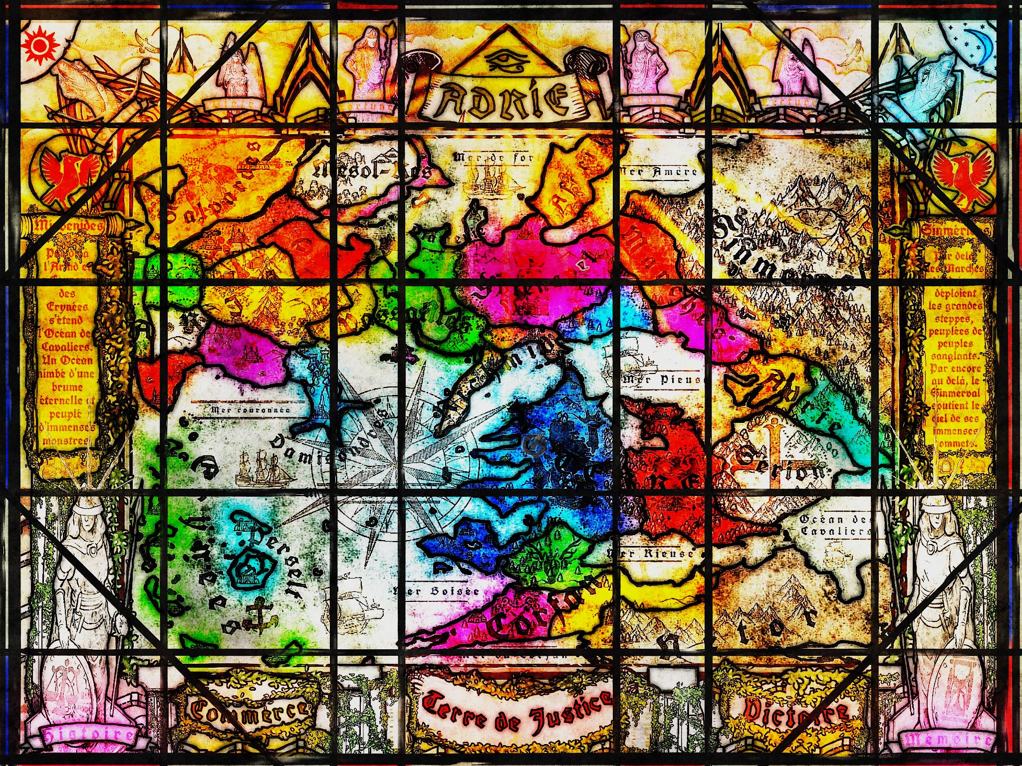 Stained glass | Inkarnate - Create Fantasy Maps Online