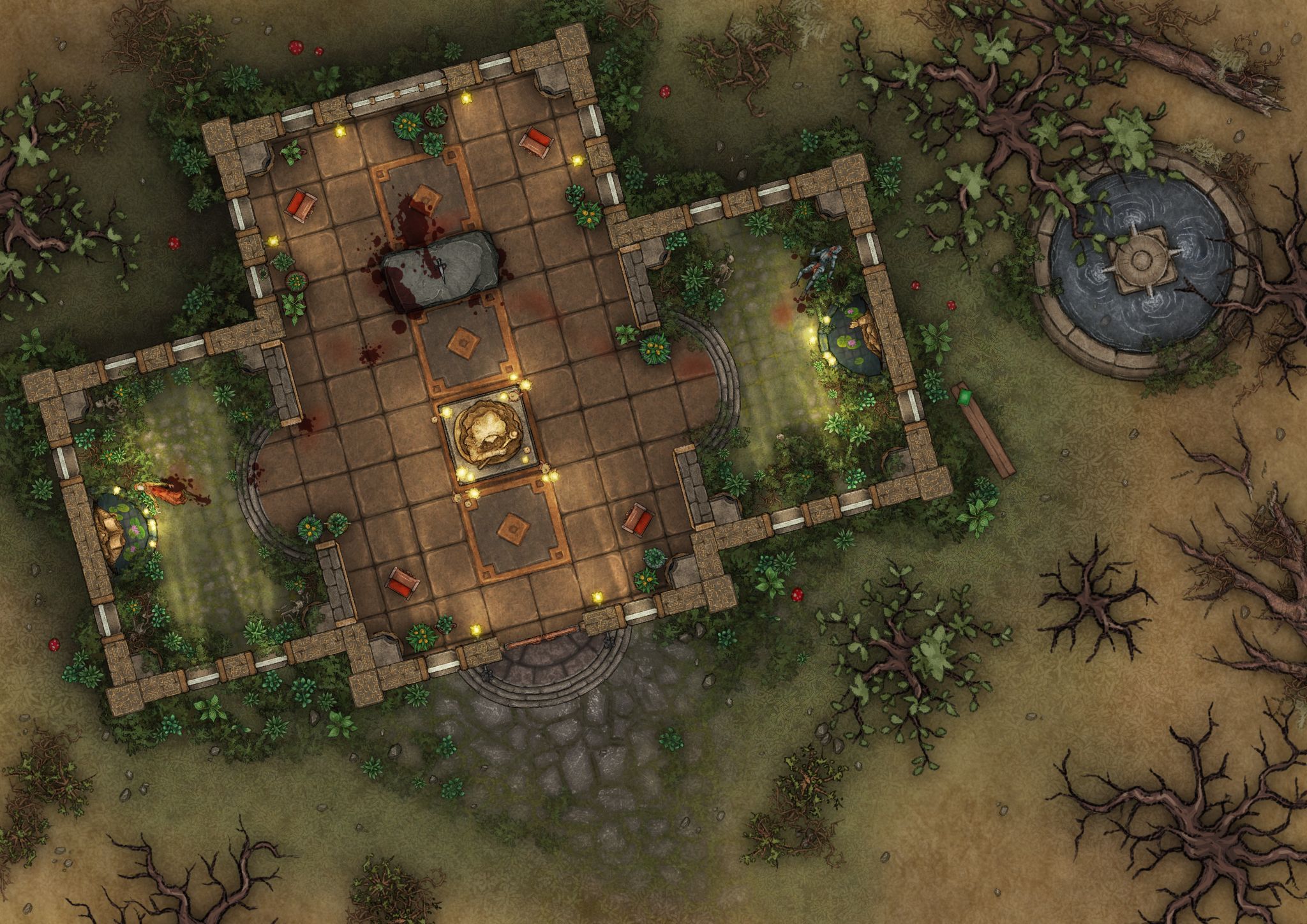 Haven of Mother Nature | Inkarnate - Create Fantasy Maps Online
