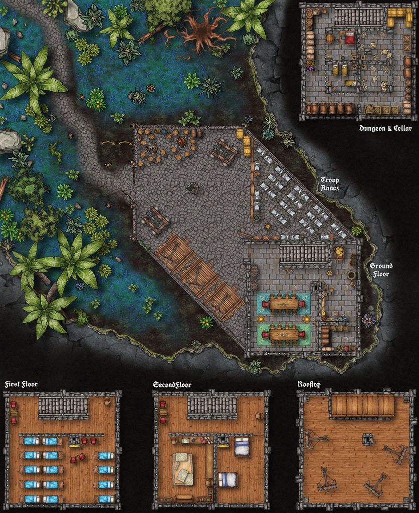 Guard Tower | Inkarnate - Create Fantasy Maps Online