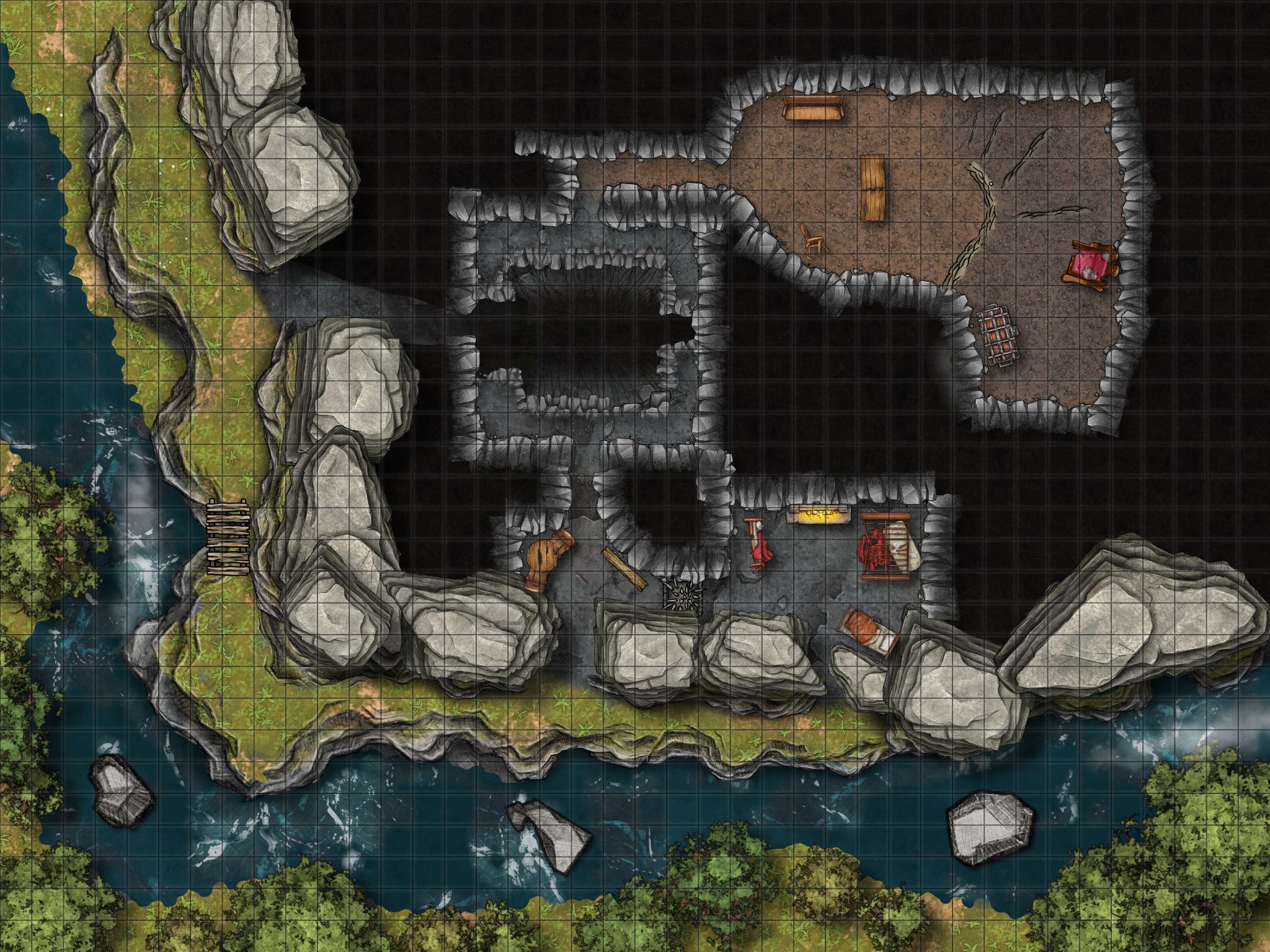 my dungeon | Inkarnate - Create Fantasy Maps Online