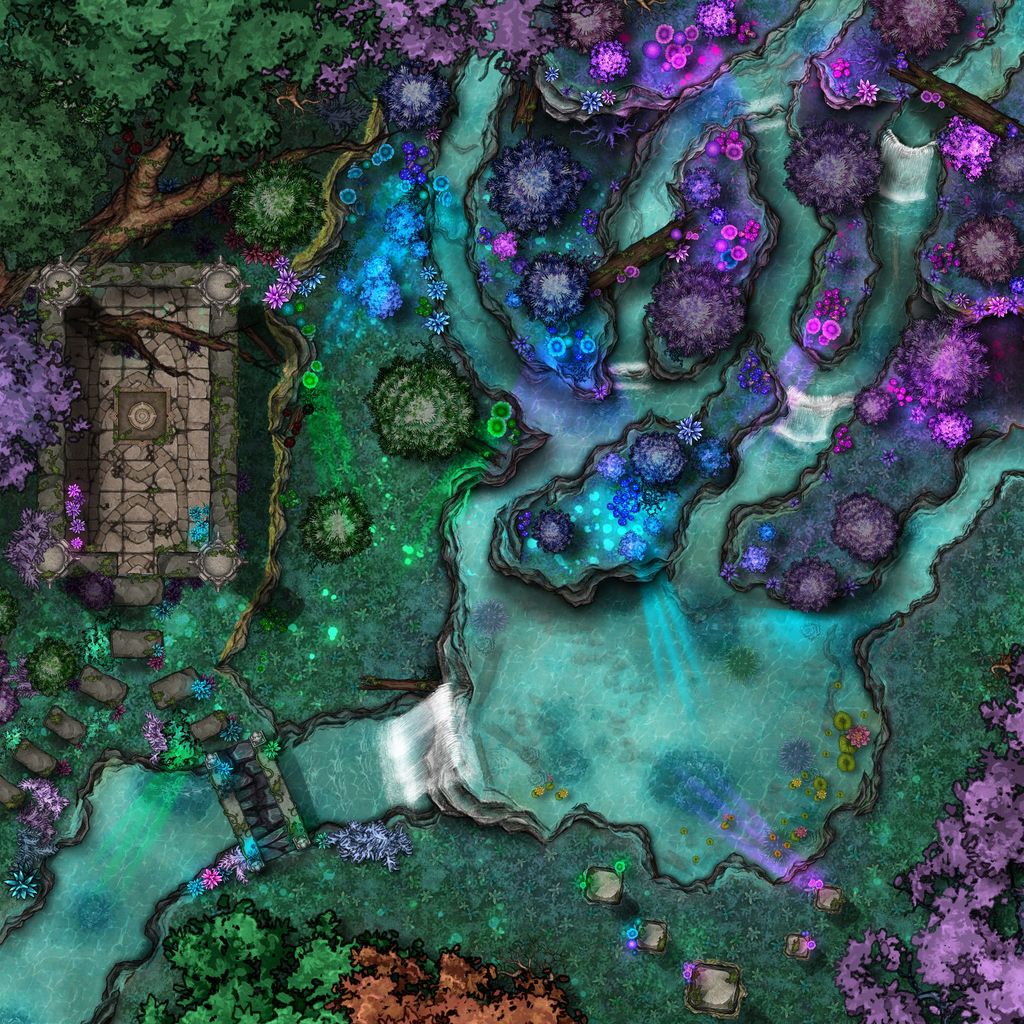 Fae King's Feast | Inkarnate - Create Fantasy Maps Online