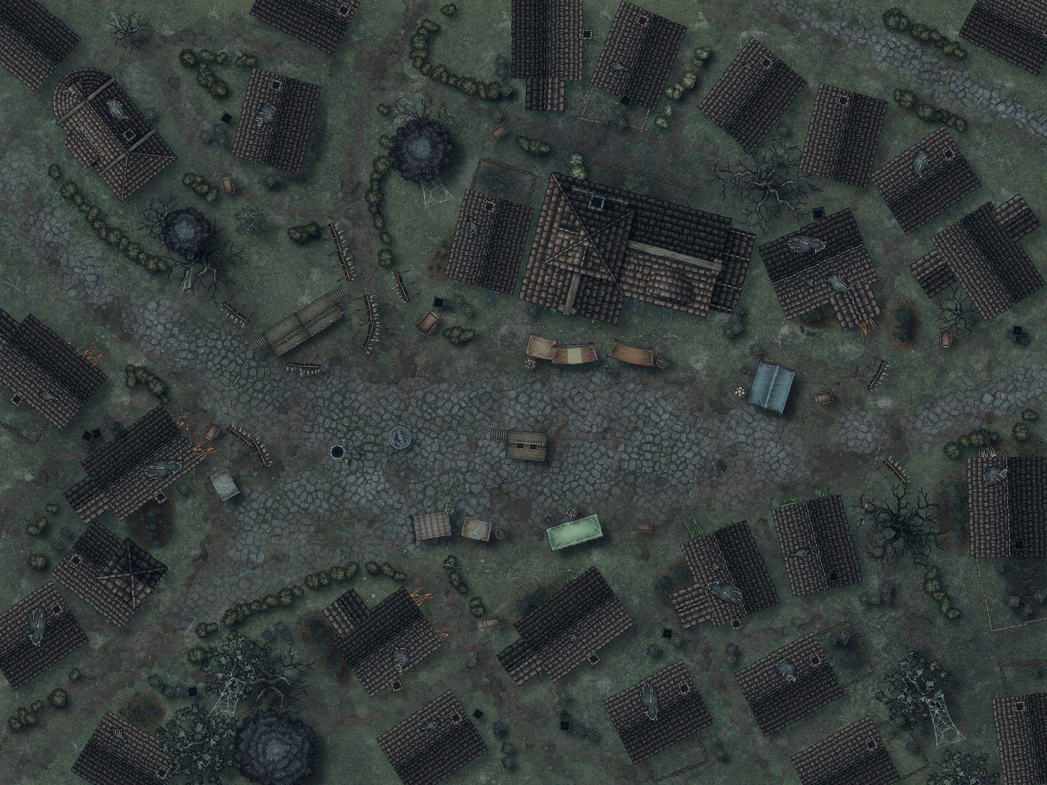 Vallaki Square | Inkarnate - Create Fantasy Maps Online