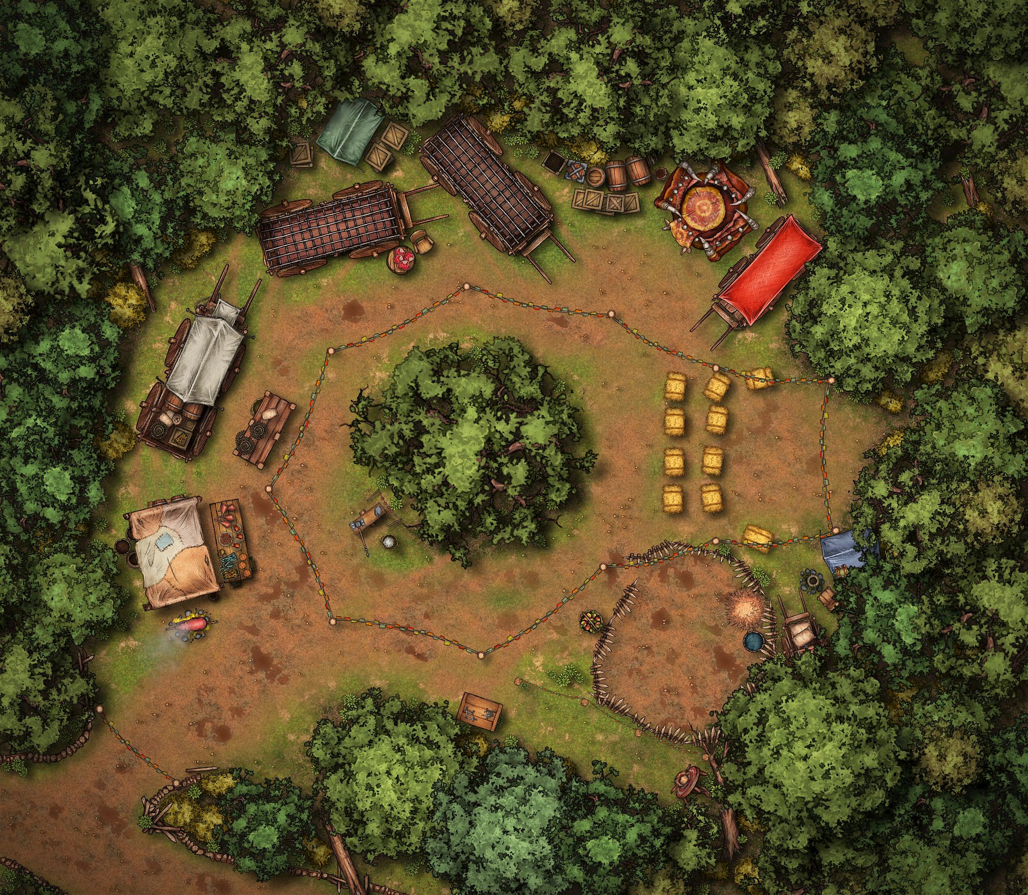 Travelling Zoo | Inkarnate - Create Fantasy Maps Online