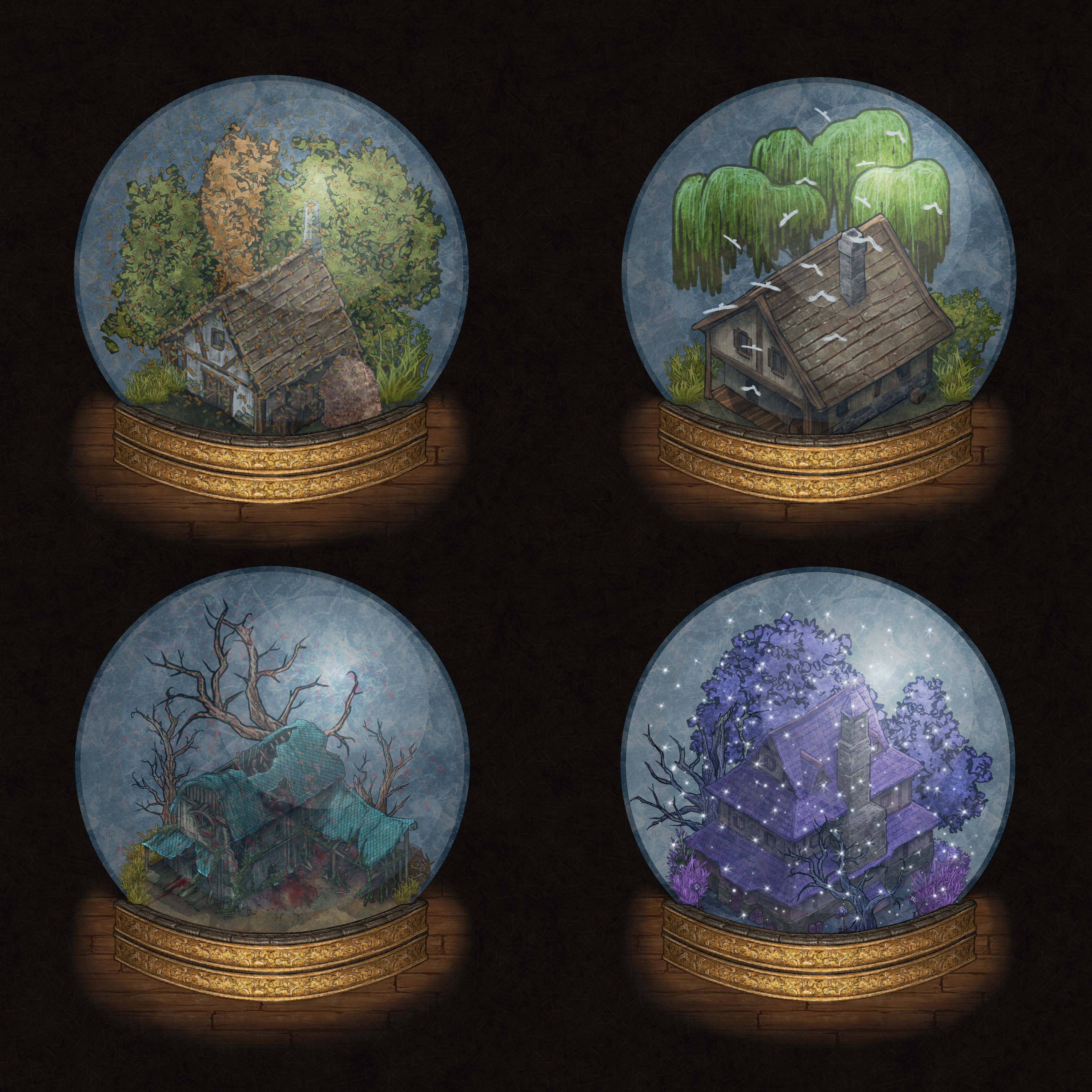 Snow Globes | Inkarnate - Create Fantasy Maps Online