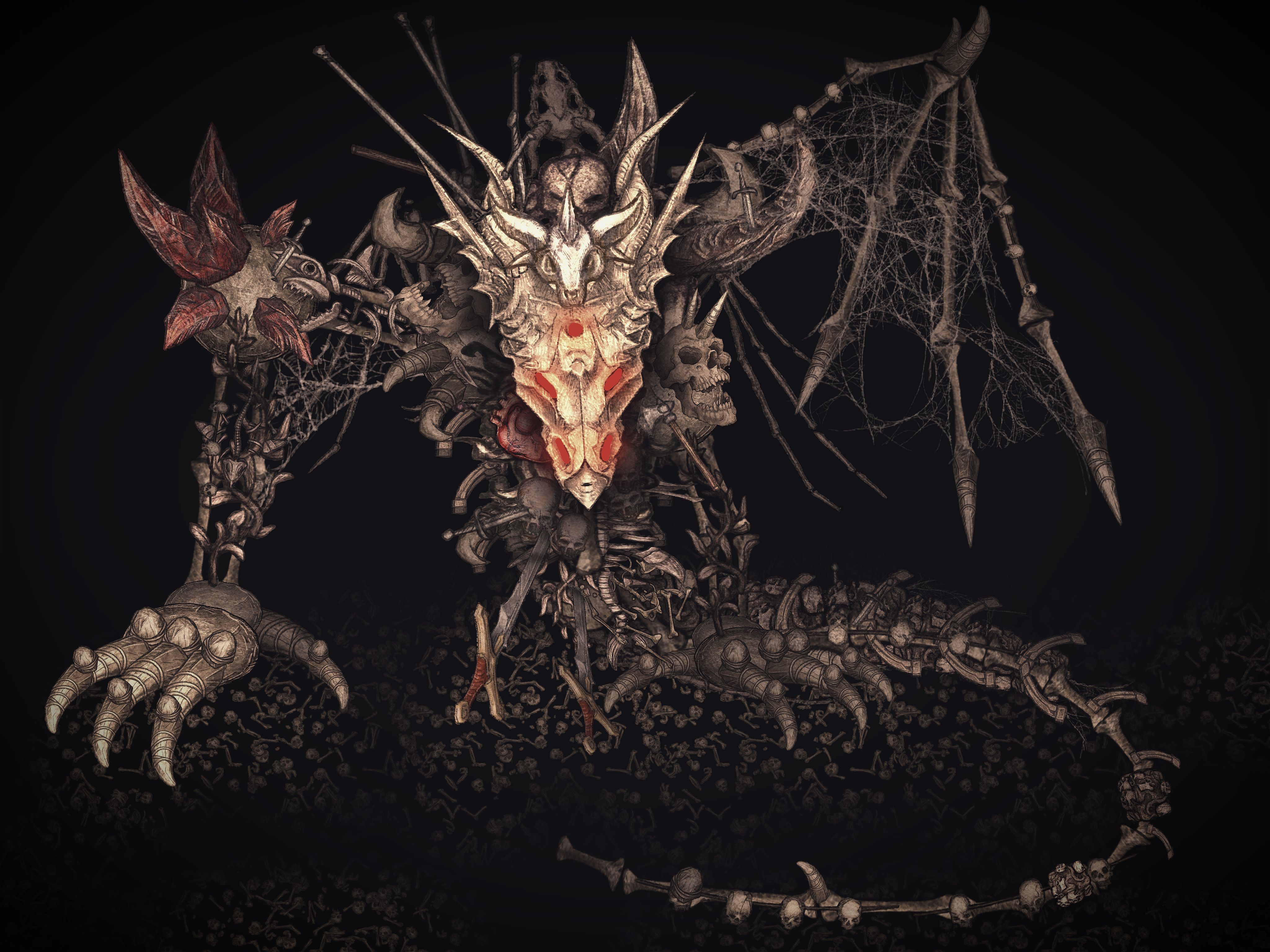 Bone Drake | Inkarnate - Create Fantasy Maps Online