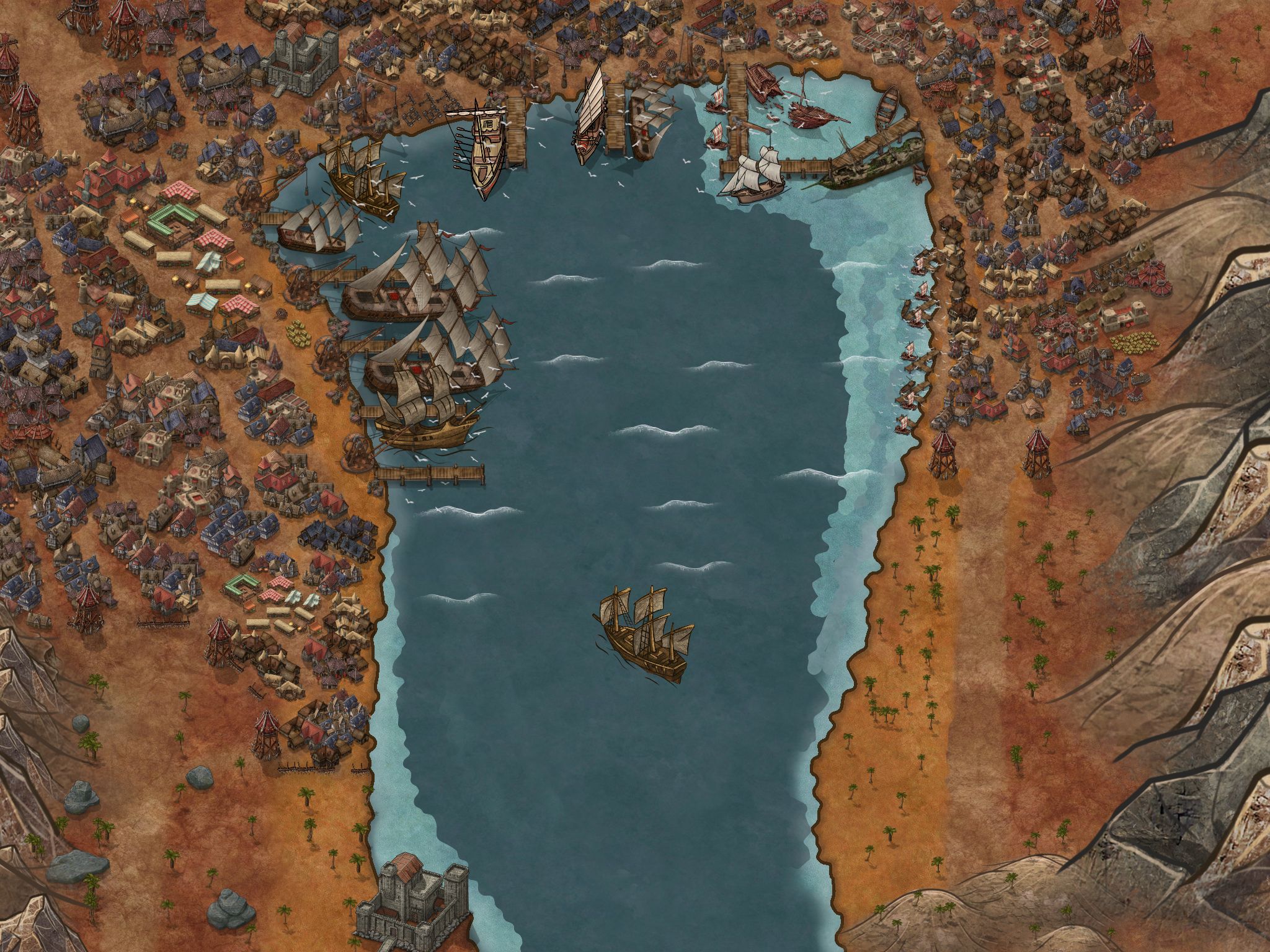 Ratchet port | Inkarnate - Create Fantasy Maps Online