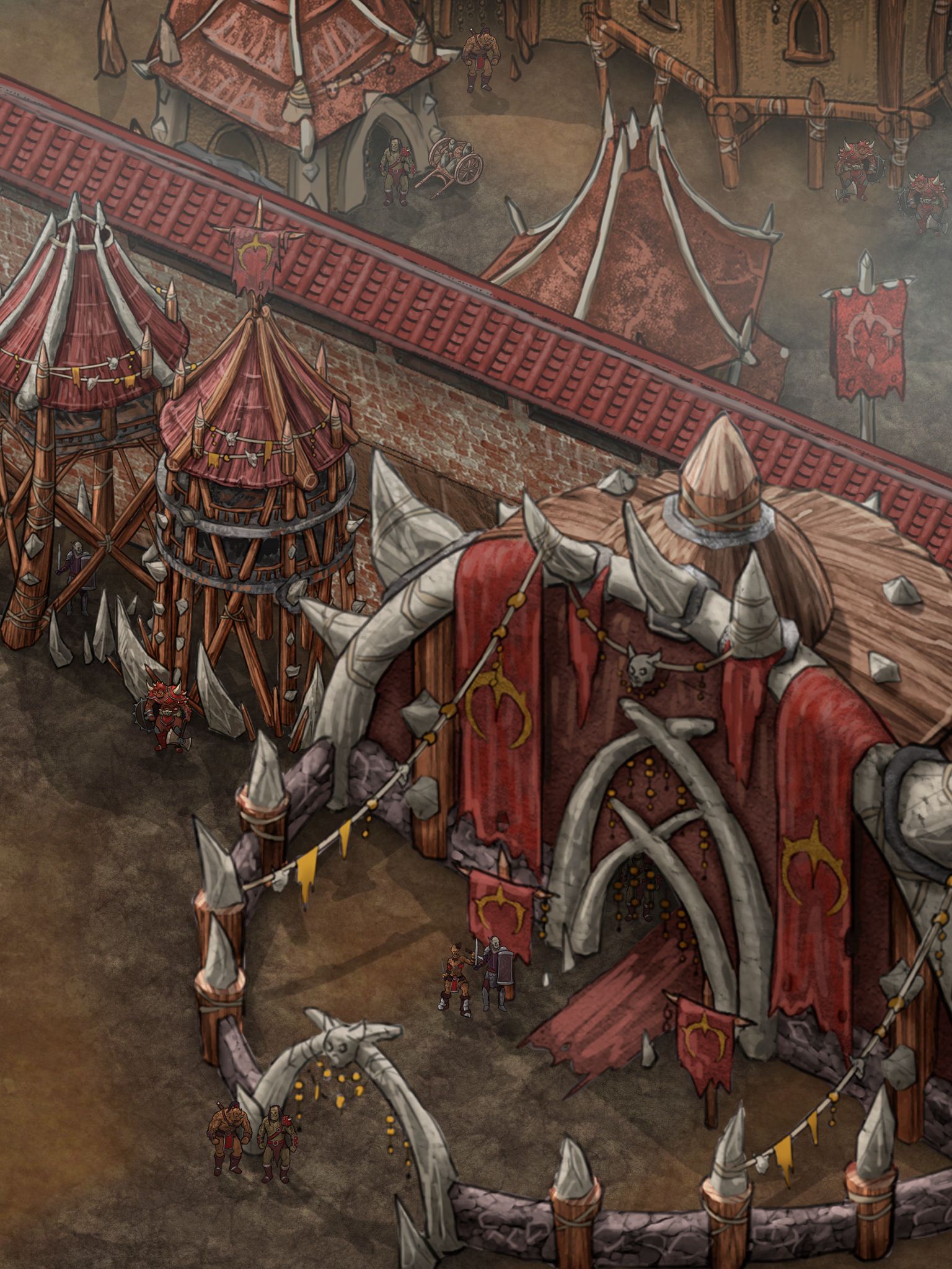 Orc Gate | Inkarnate - Create Fantasy Maps Online