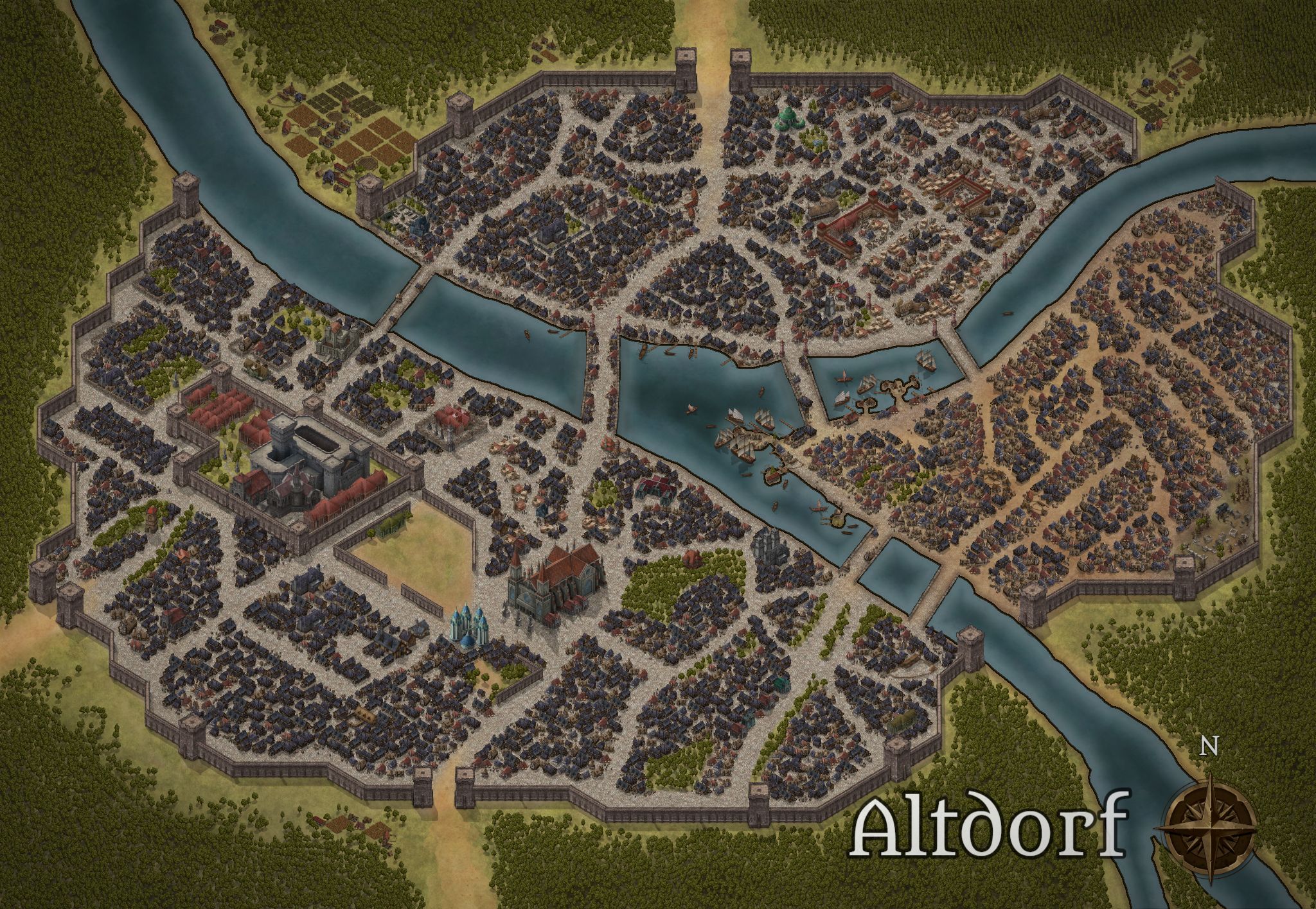 Altdorf | Inkarnate - Create Fantasy Maps Online