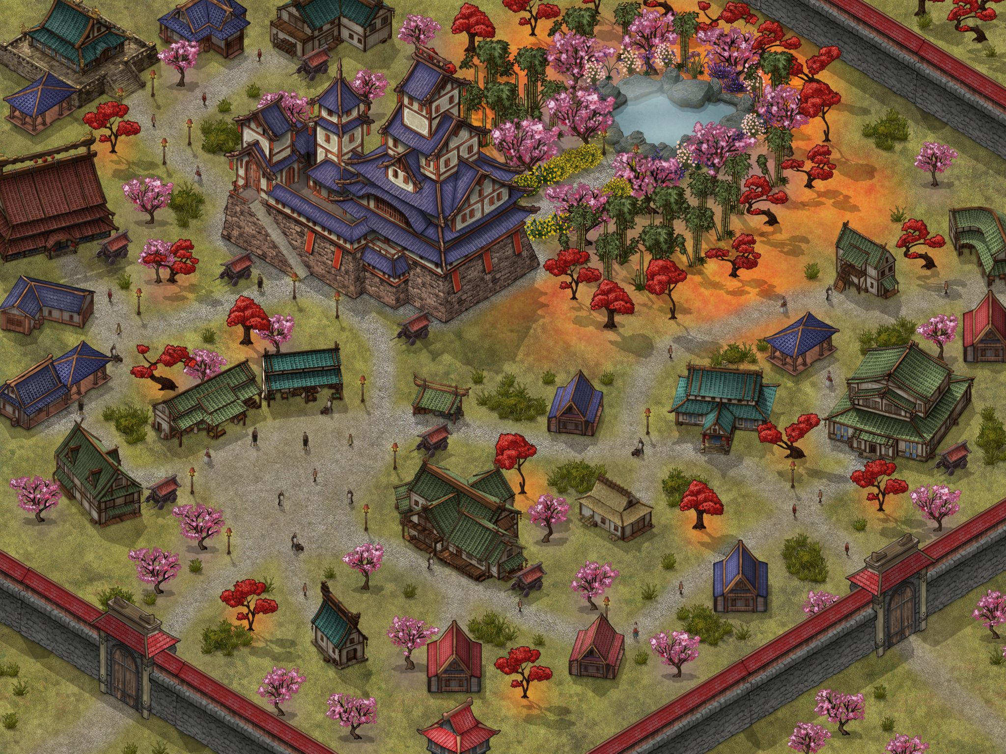 Eastern City | Inkarnate - Create Fantasy Maps Online