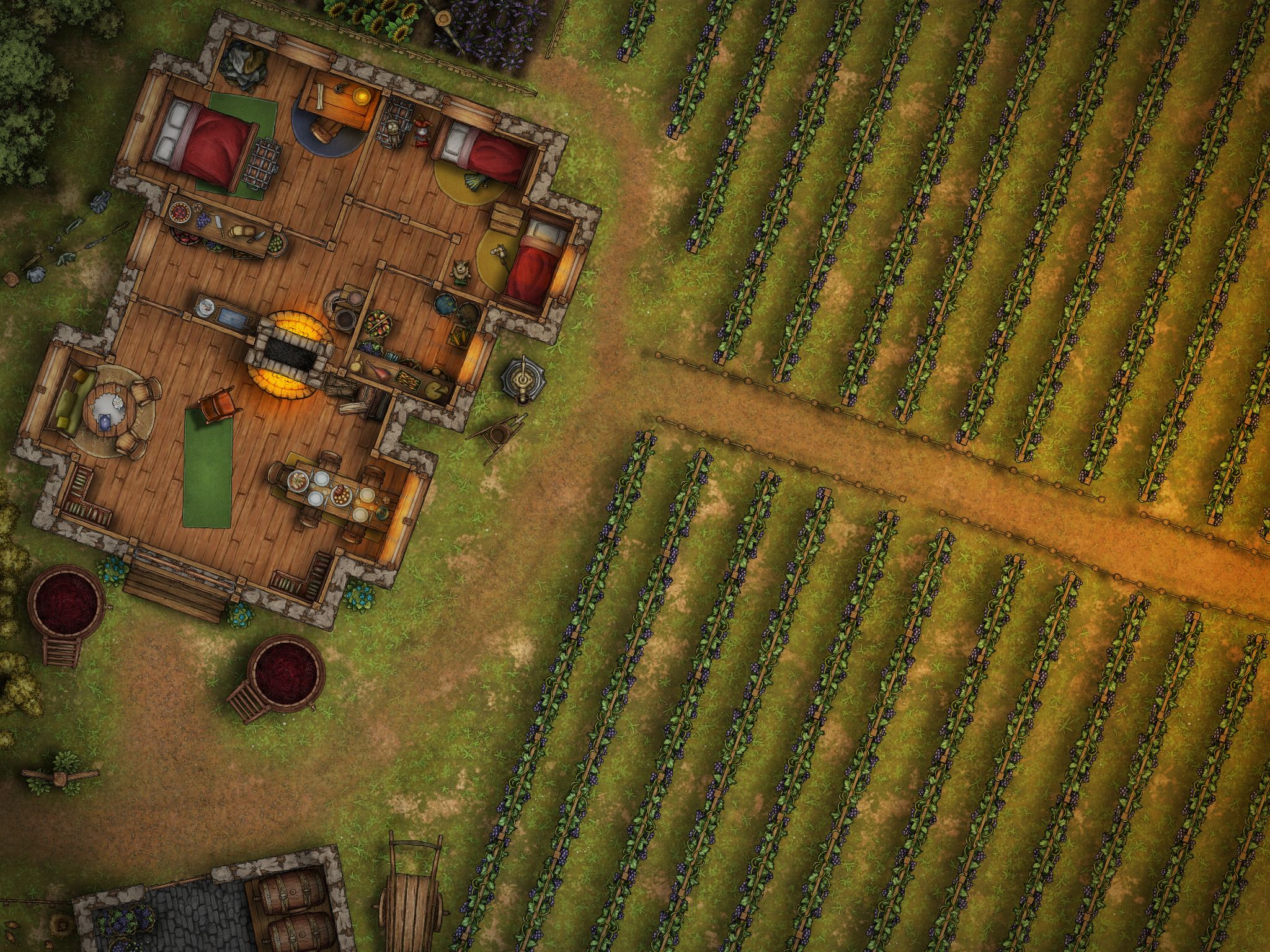 Vineyard | Inkarnate - Create Fantasy Maps Online