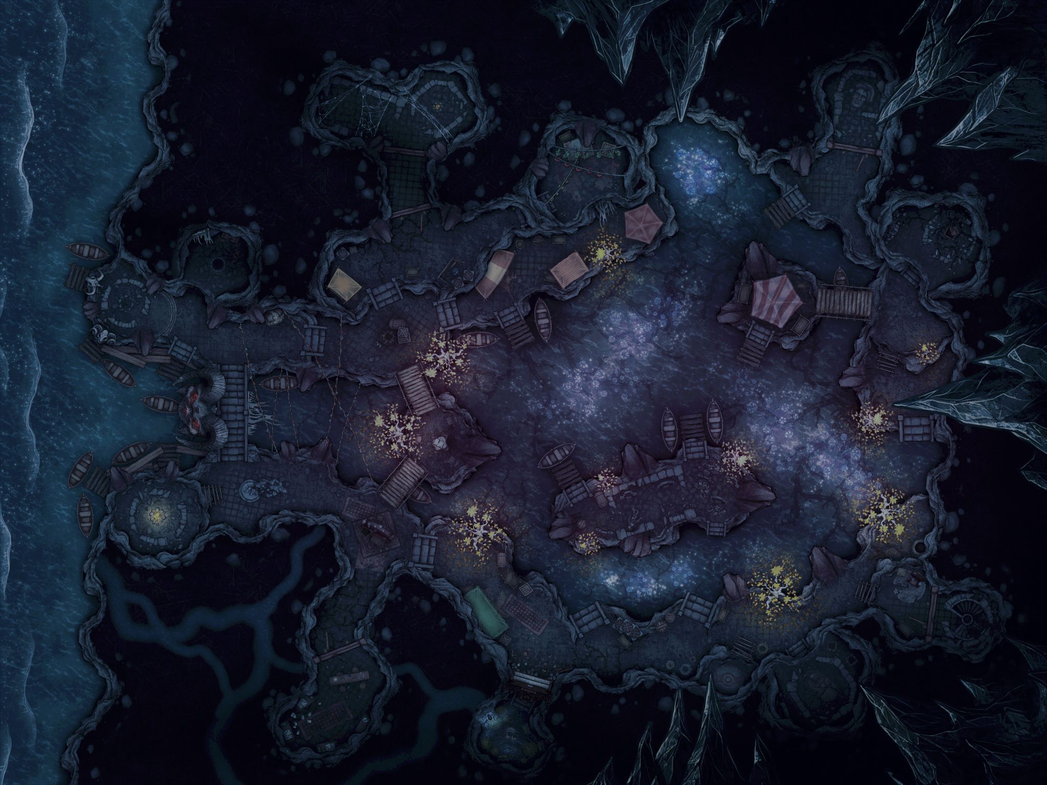 Phantom Bazaar Encounter | Inkarnate - Create Fantasy Maps Online